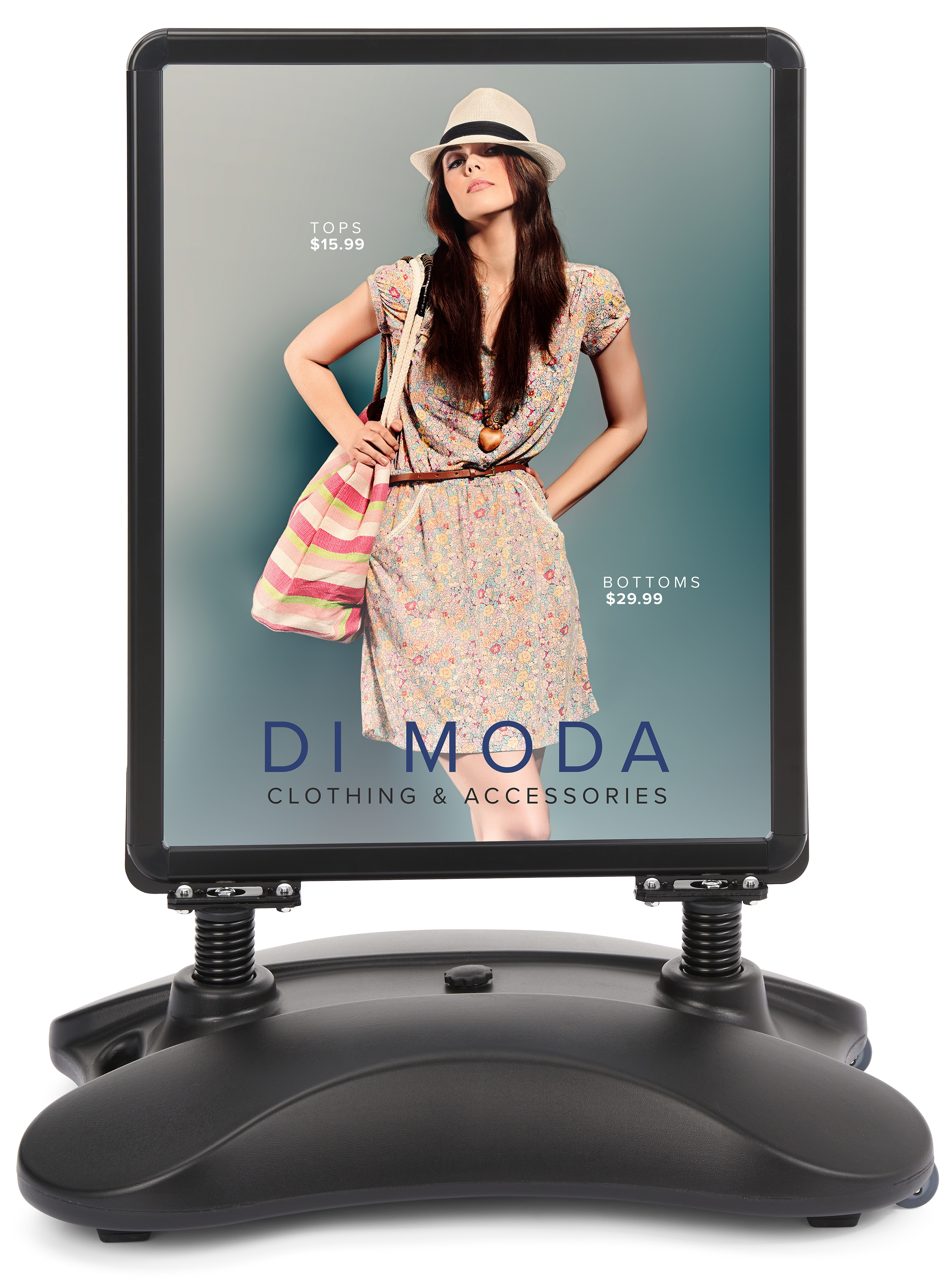 Sidewalk Sign Frames | Mobile Outdoor Double-Sided Poster Frame ...