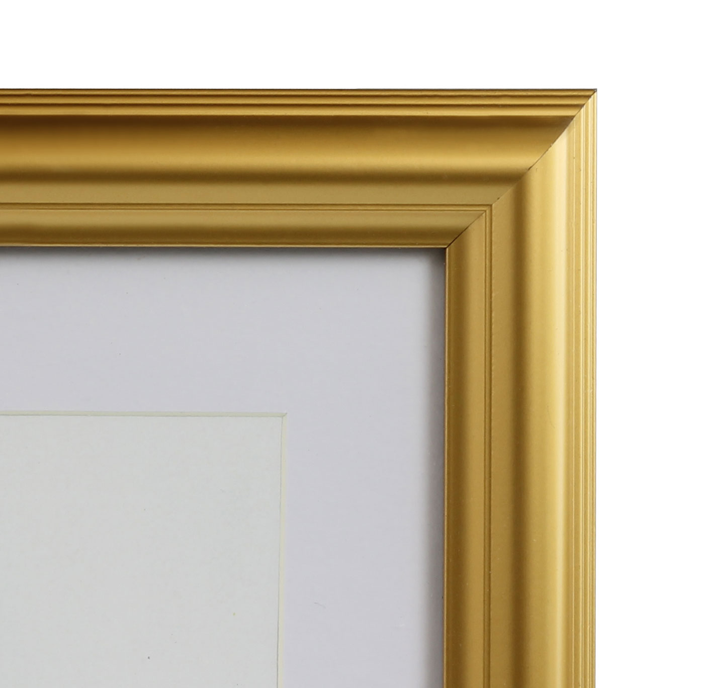 Diploma Frame - Gold Profile & Matting | Displays2Go