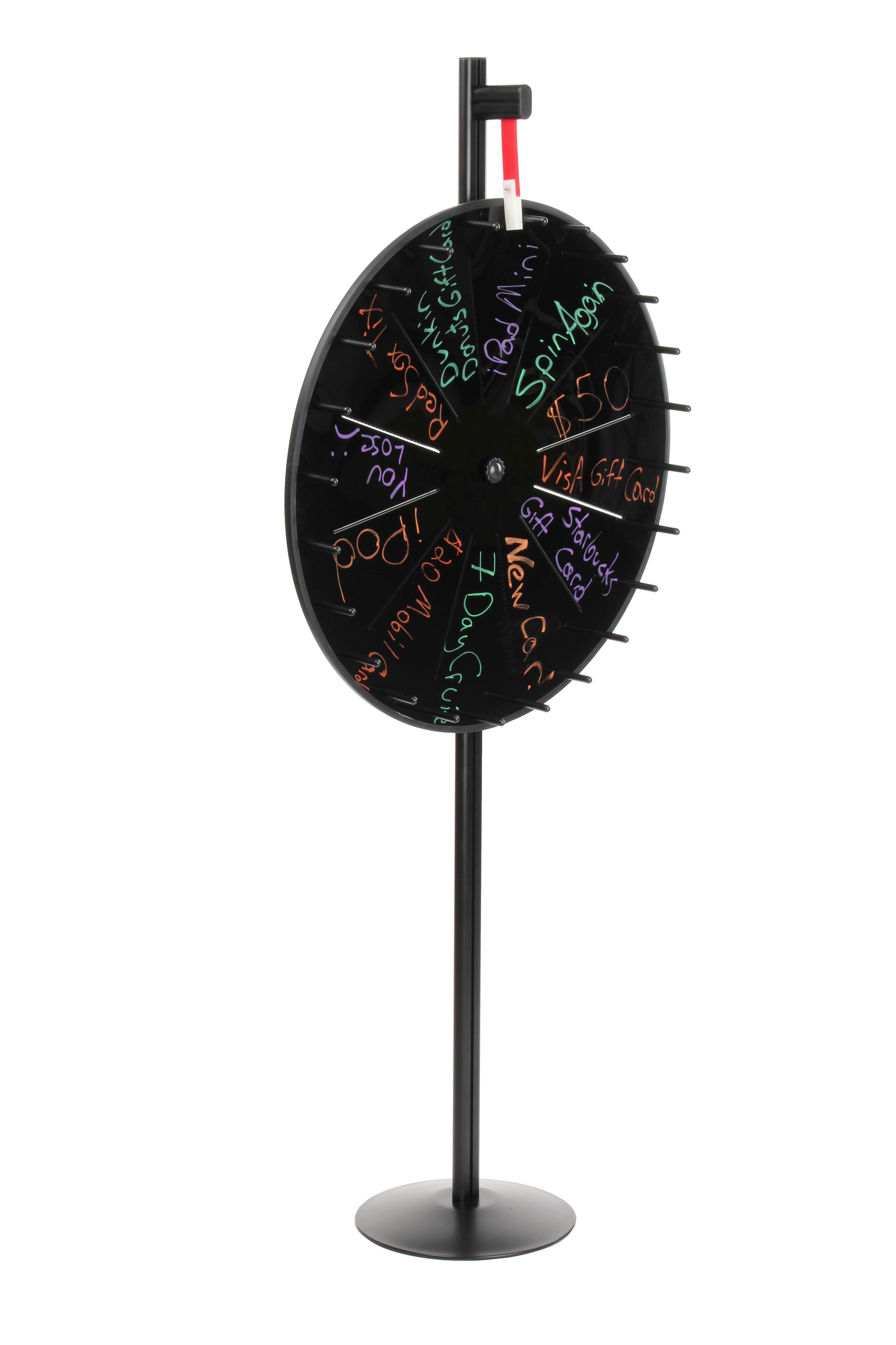 Carnival Wheel | Floorstanding Write-On Wet Erase Slots | Displays2Go