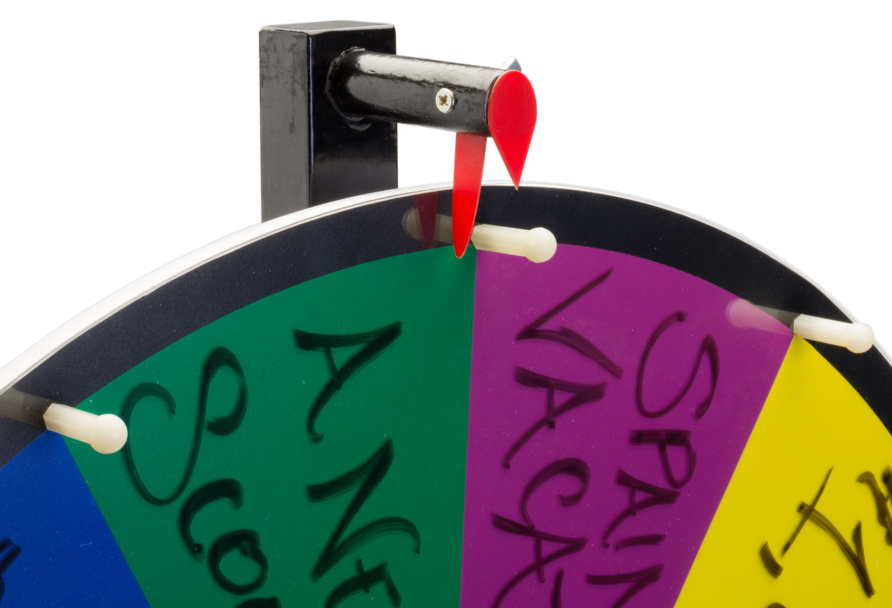 Light Up Prize Wheel | Write-On Board with Custom LED Lighting ...