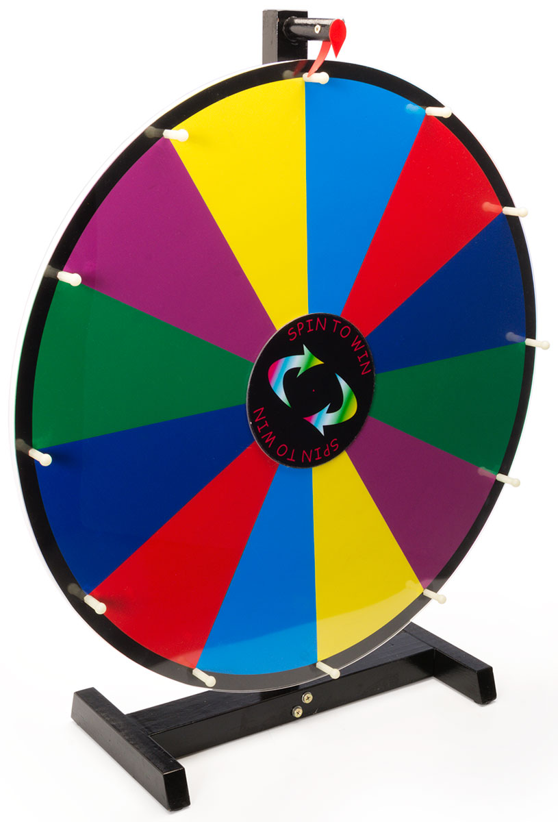 Light Up Prize Wheel | Write-On Board with Custom LED Lighting ...