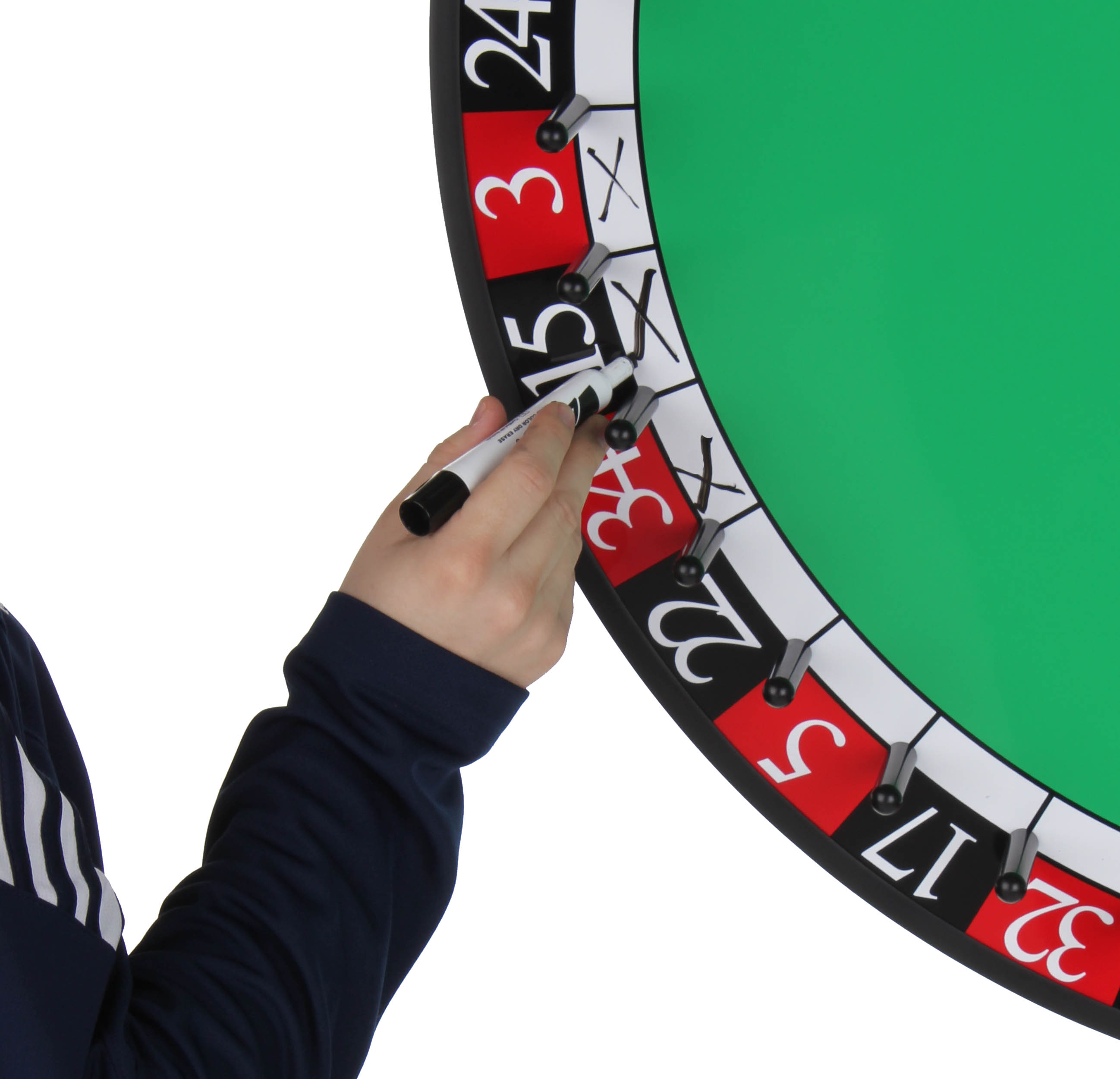 Roulette Prize Wheel | Plastic Game Board With Noise Clicker | Displays2Go