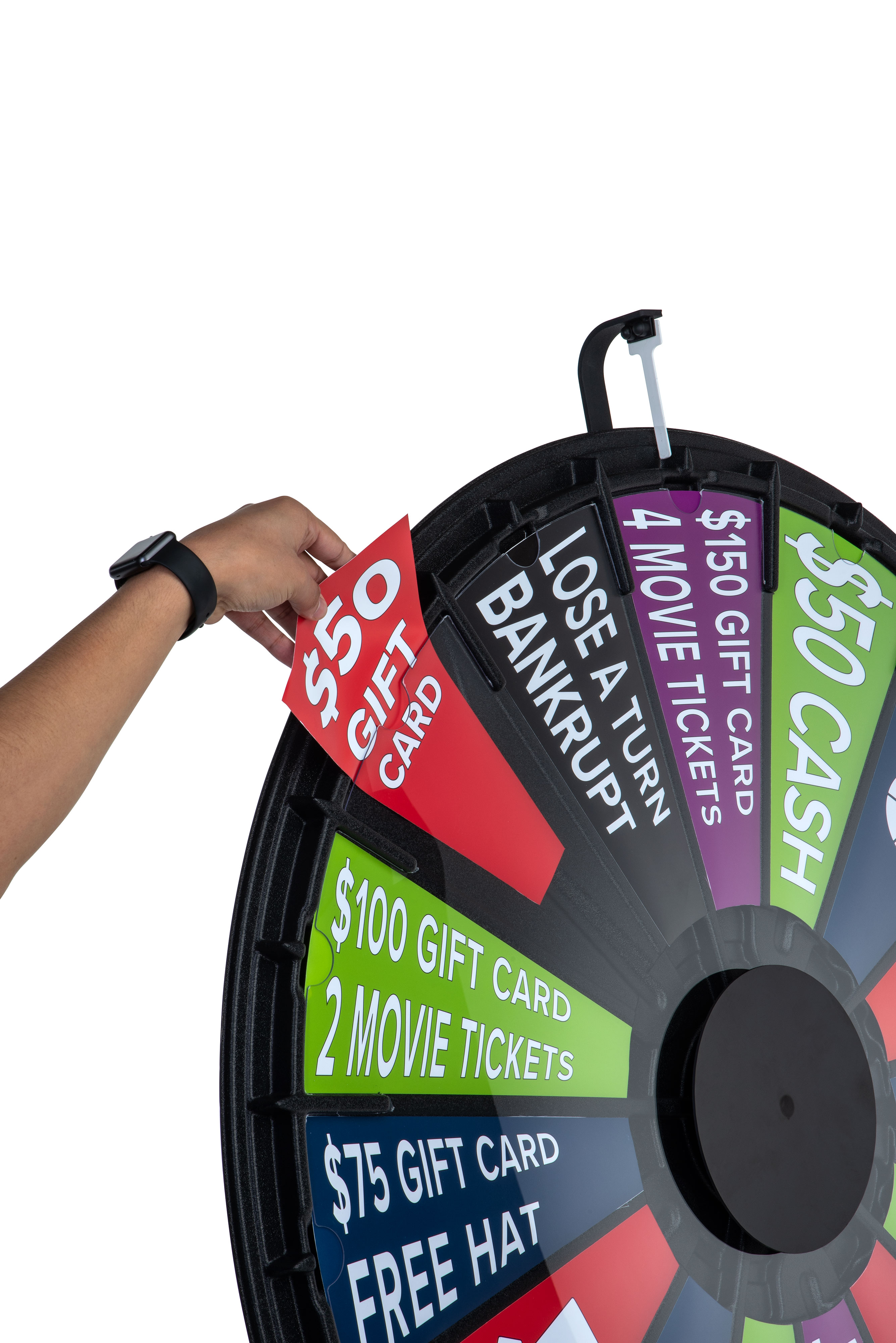 Spin and Win Wheel | Prize Clicker & Custom Slots | Displays2Go