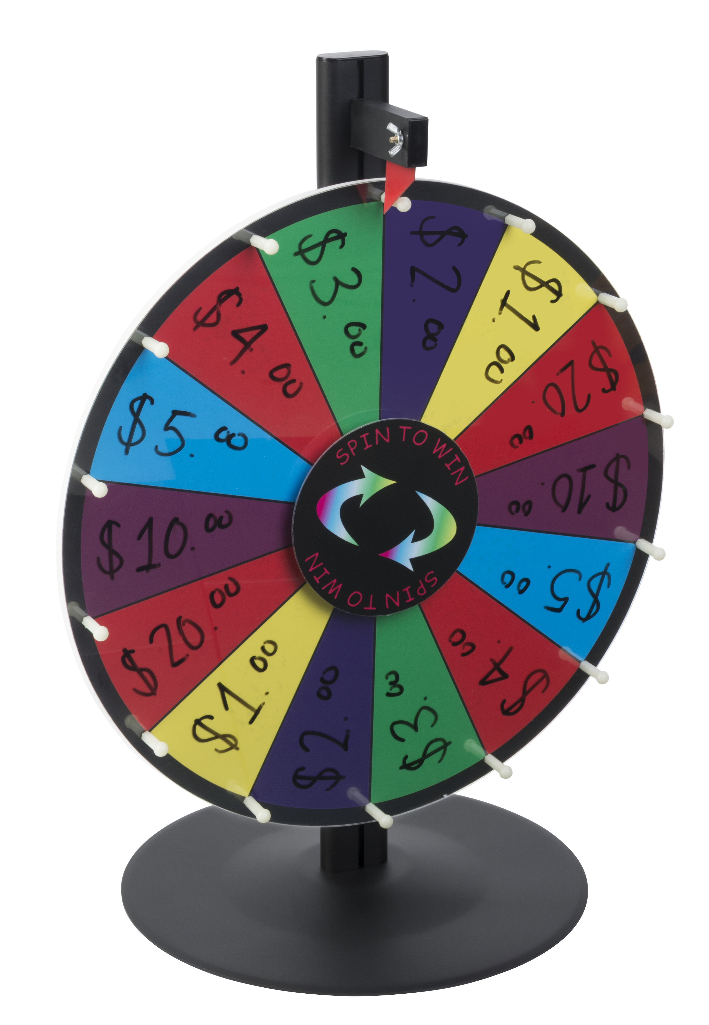 Game Spin Wheel | Tabletop Use | Displays2Go