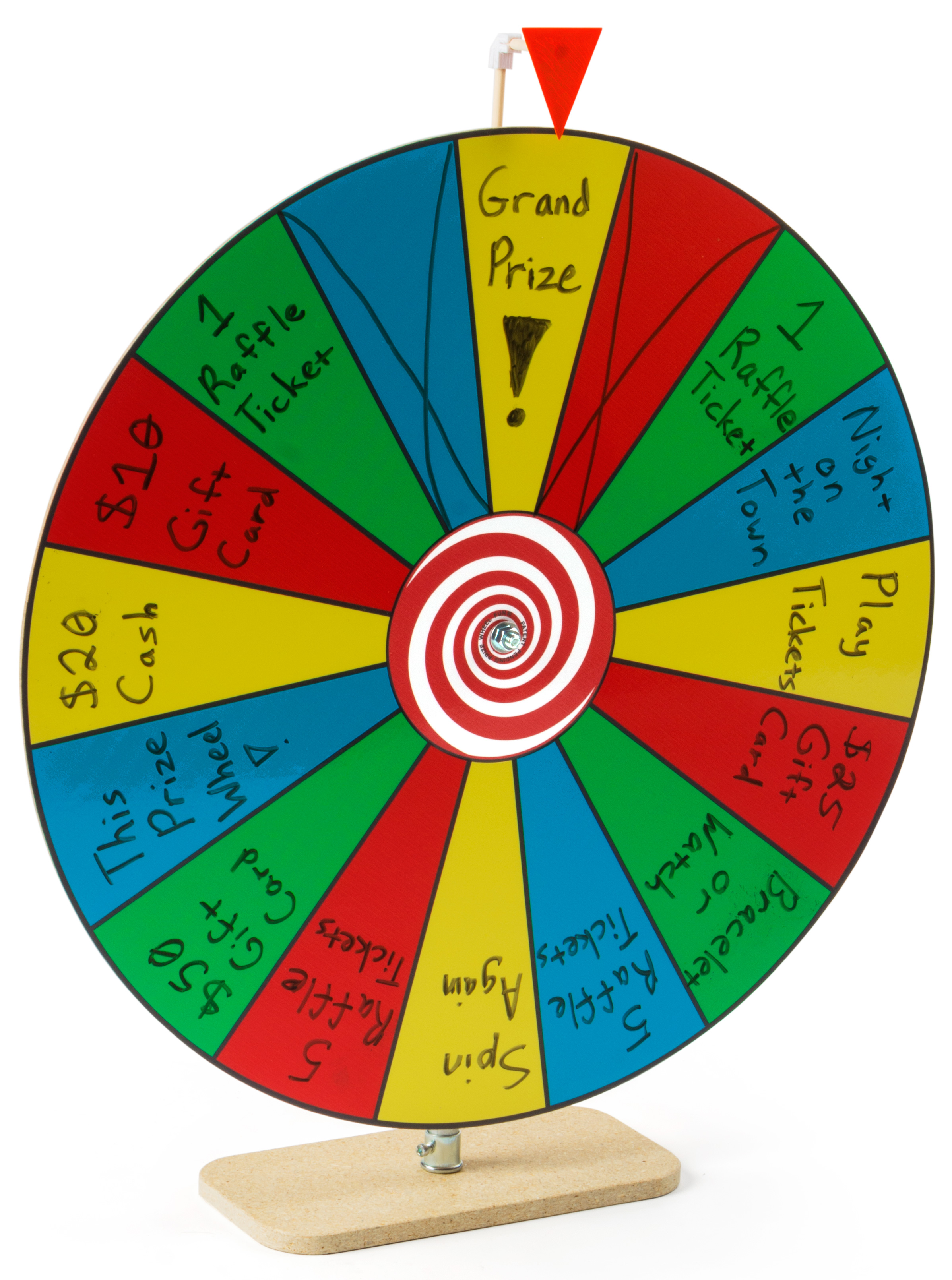 Promotional Wheel | 16 Dry-Erase Slots | Displays2Go