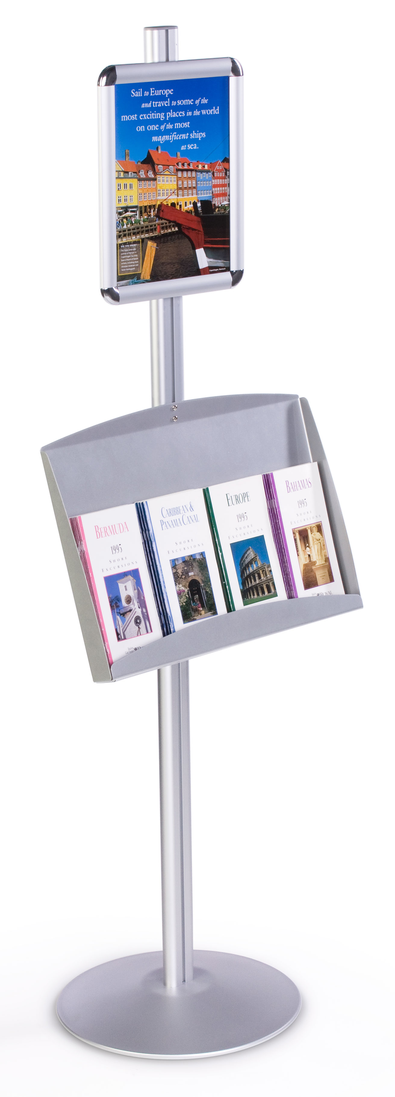 Sign Displays | Stand w/Literature Pocket & Snap Frame | Displays2go