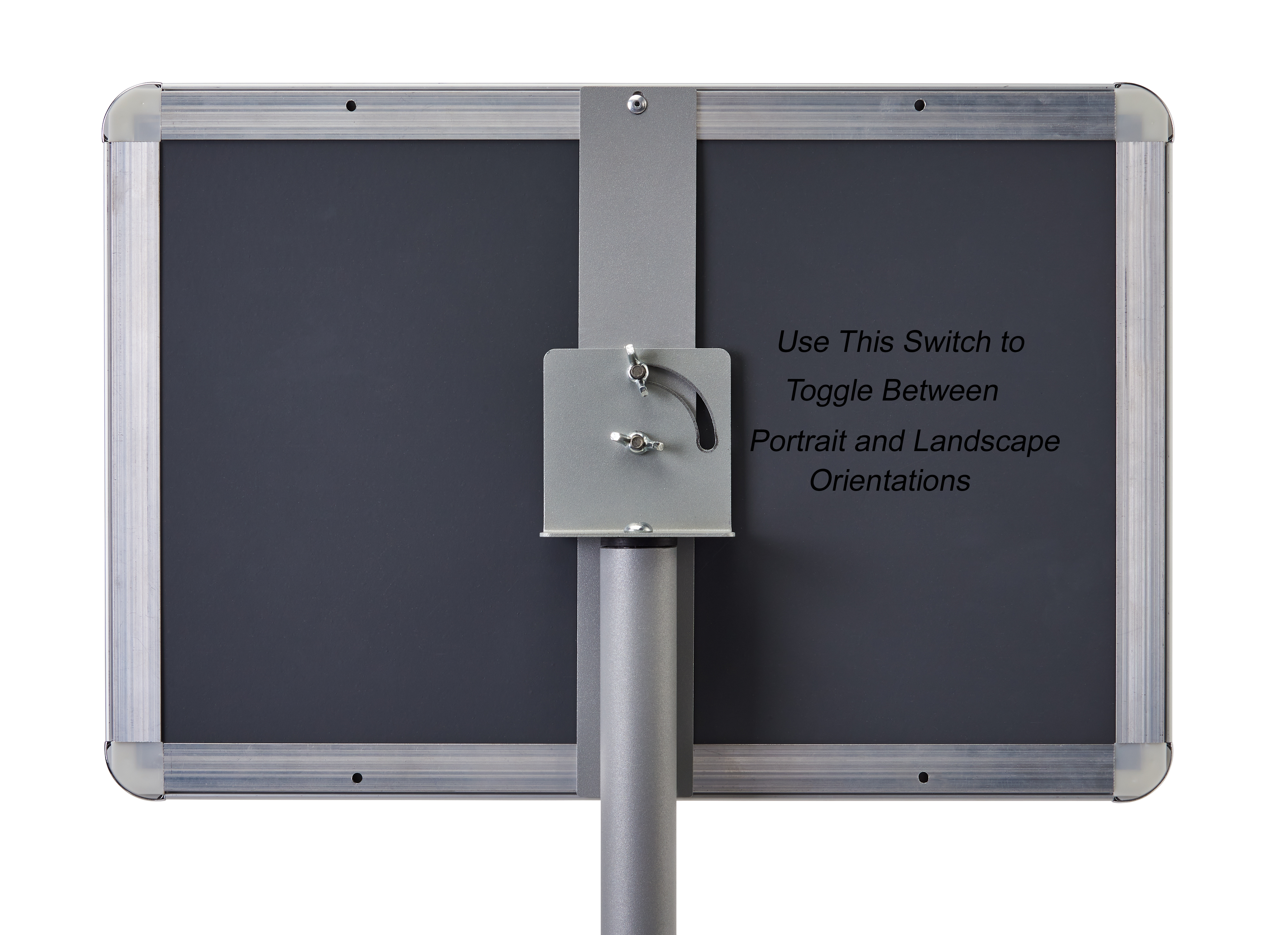 Sanitizing Stand | Automatic Touch-Free Dispenser w/ Poster Frame ...