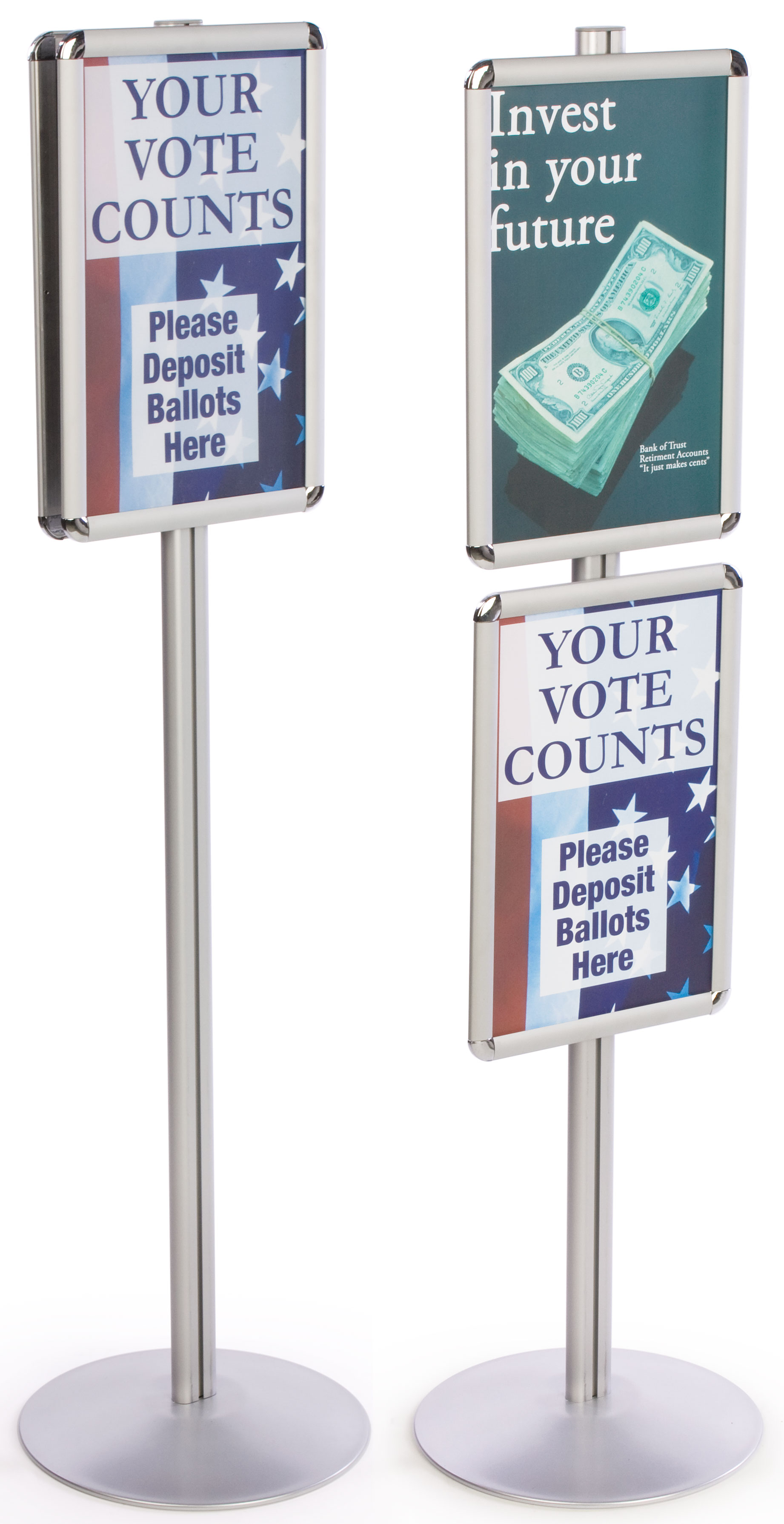 Sign Displays | Height Adjustable Snap Frames | Displays2Go