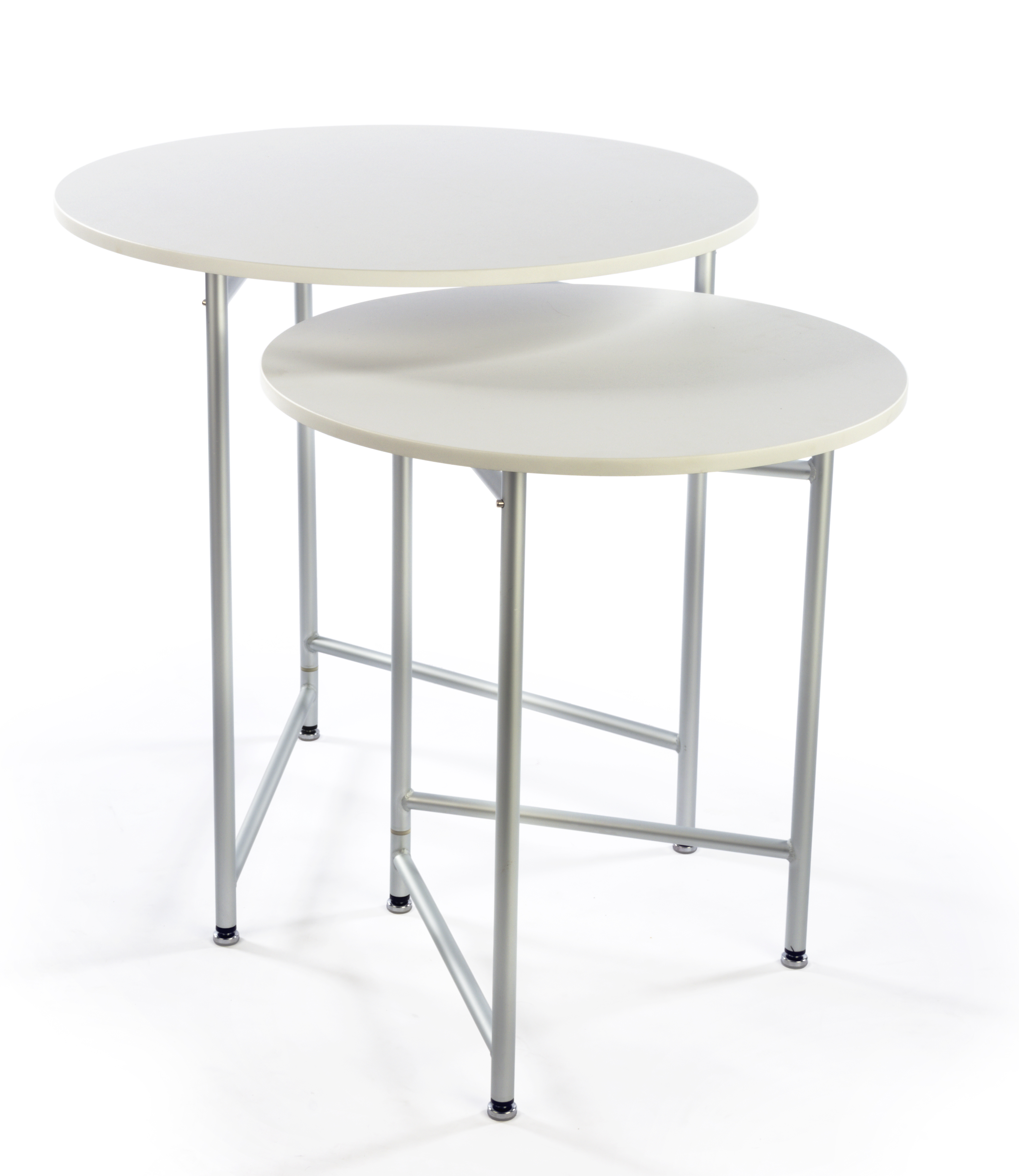 Round Retail Table Set | 2 Units Included | Displays2Go