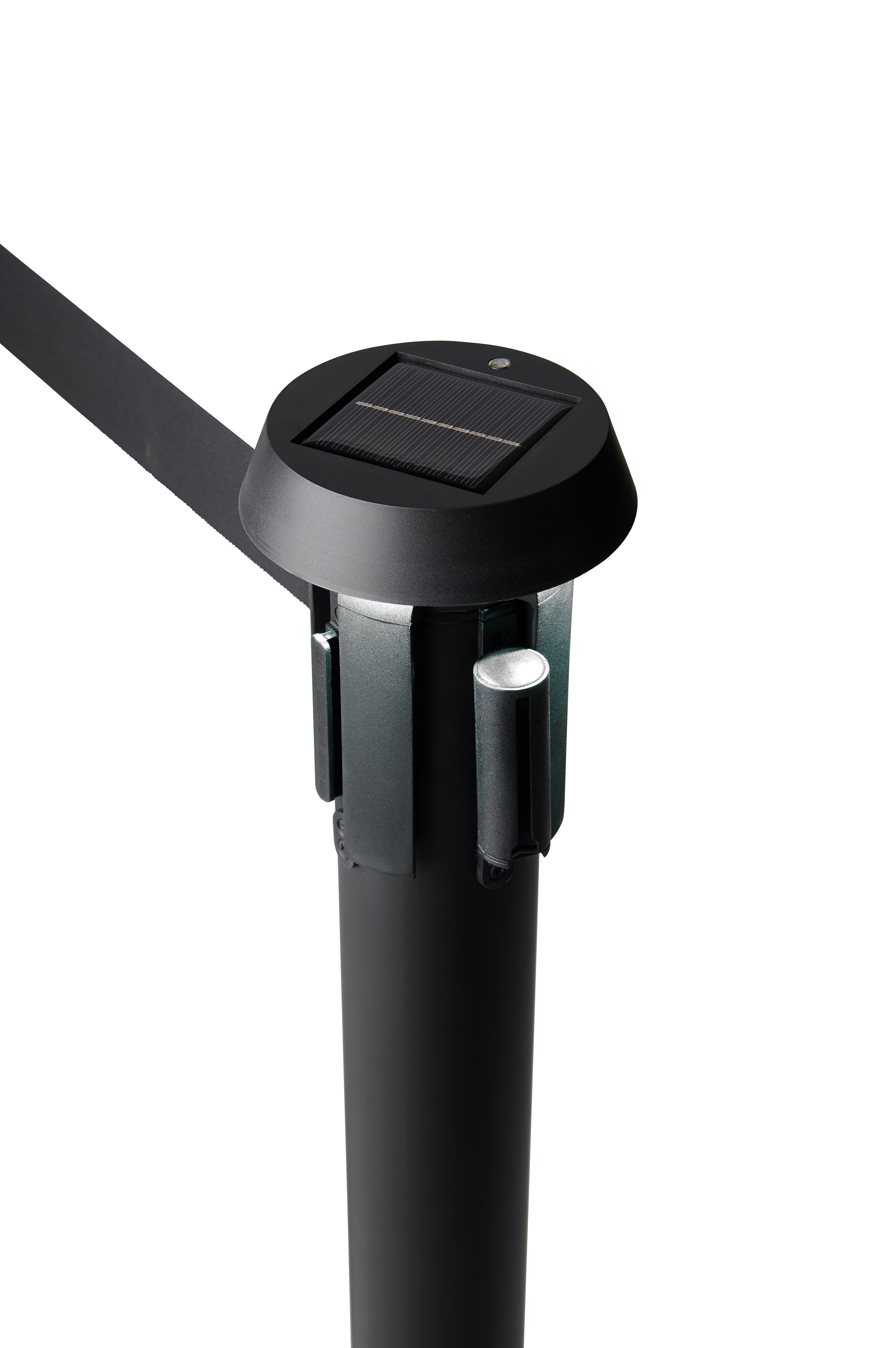 Stanchion Mount LED Light | Solar Powered | Displays2Go