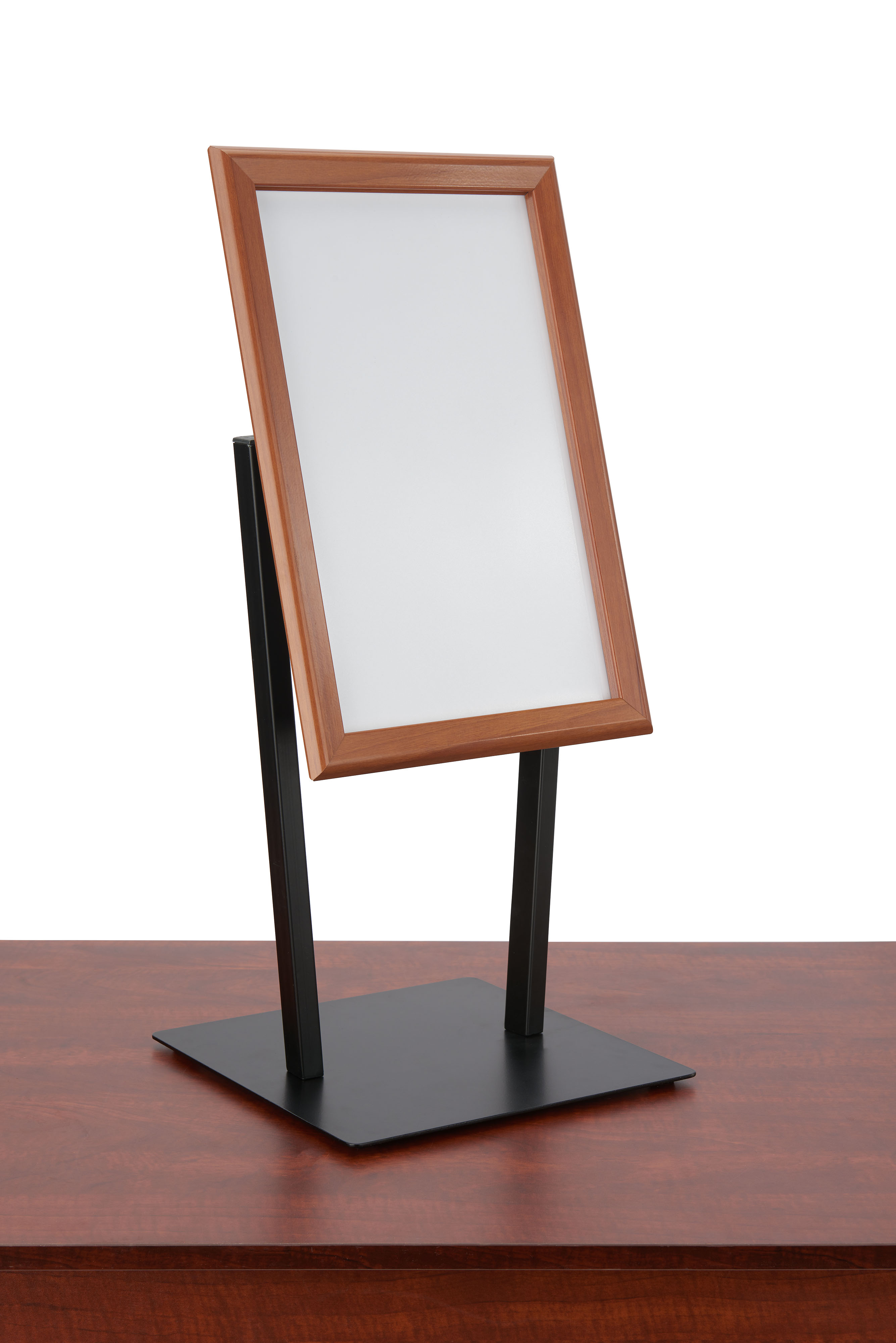11 x 17 Snap Frame Stand | Silver or Faux Wood | Displays2Go