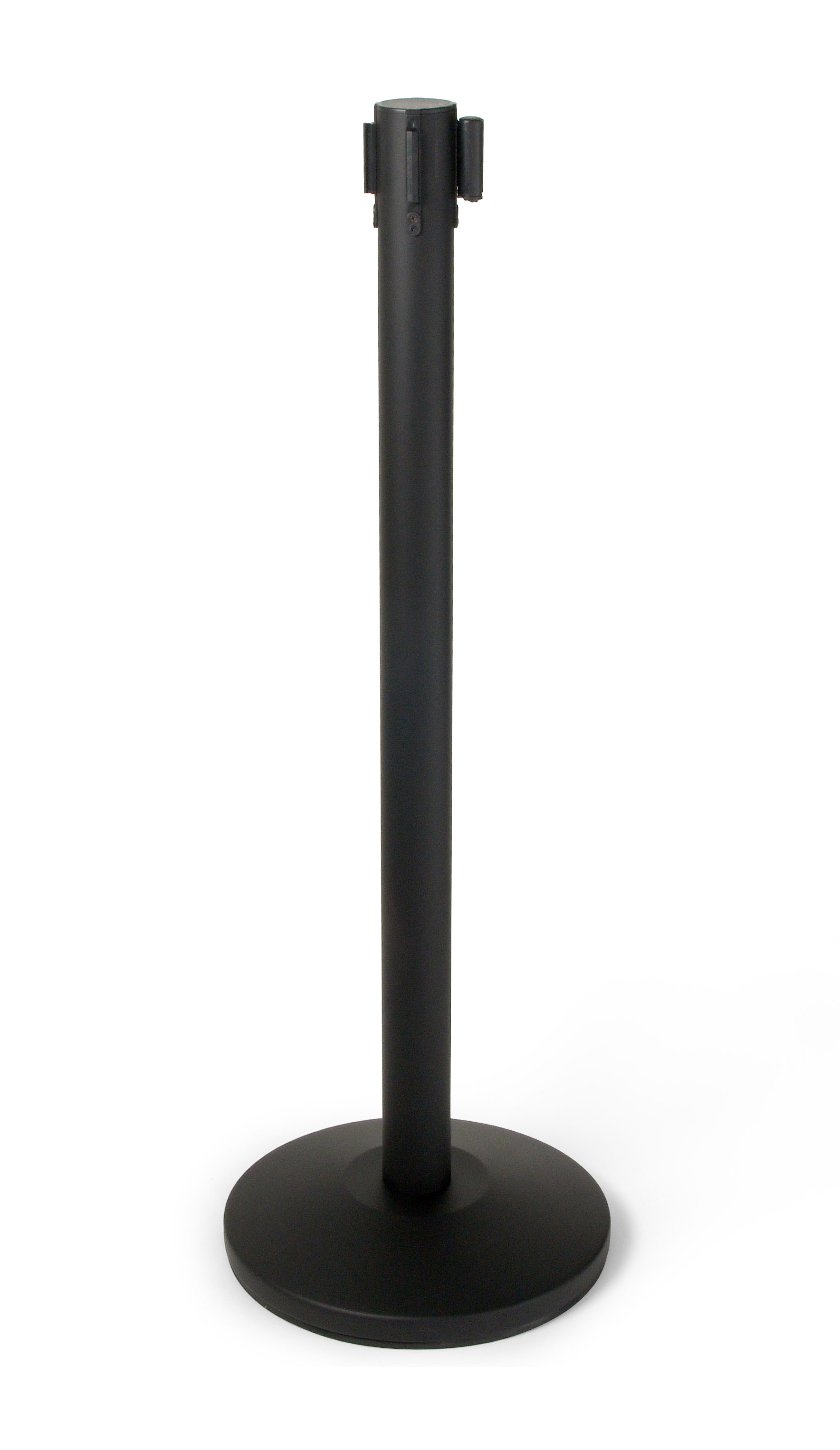 Stanchion with Black Printed Belt | 1 Color Printing | Displays2Go