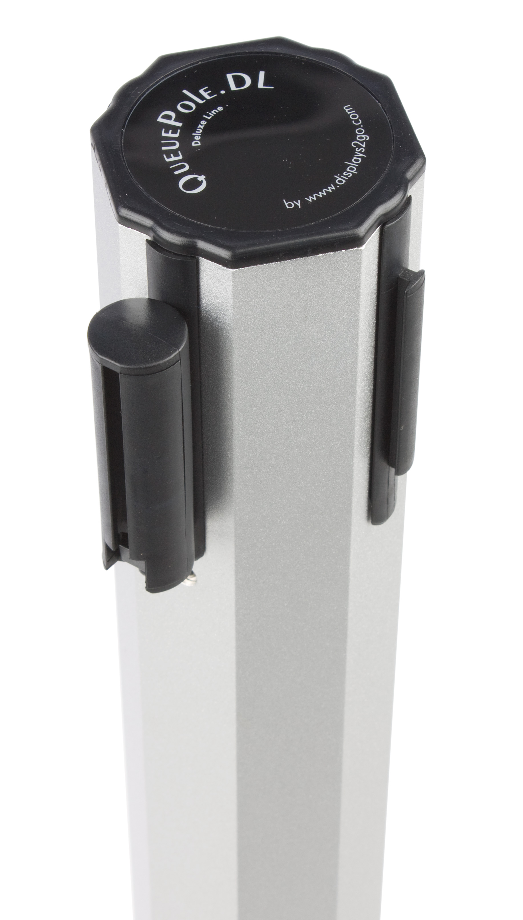 Silver Aluminum Crowd Control Post - Octagonal | Displays2Go