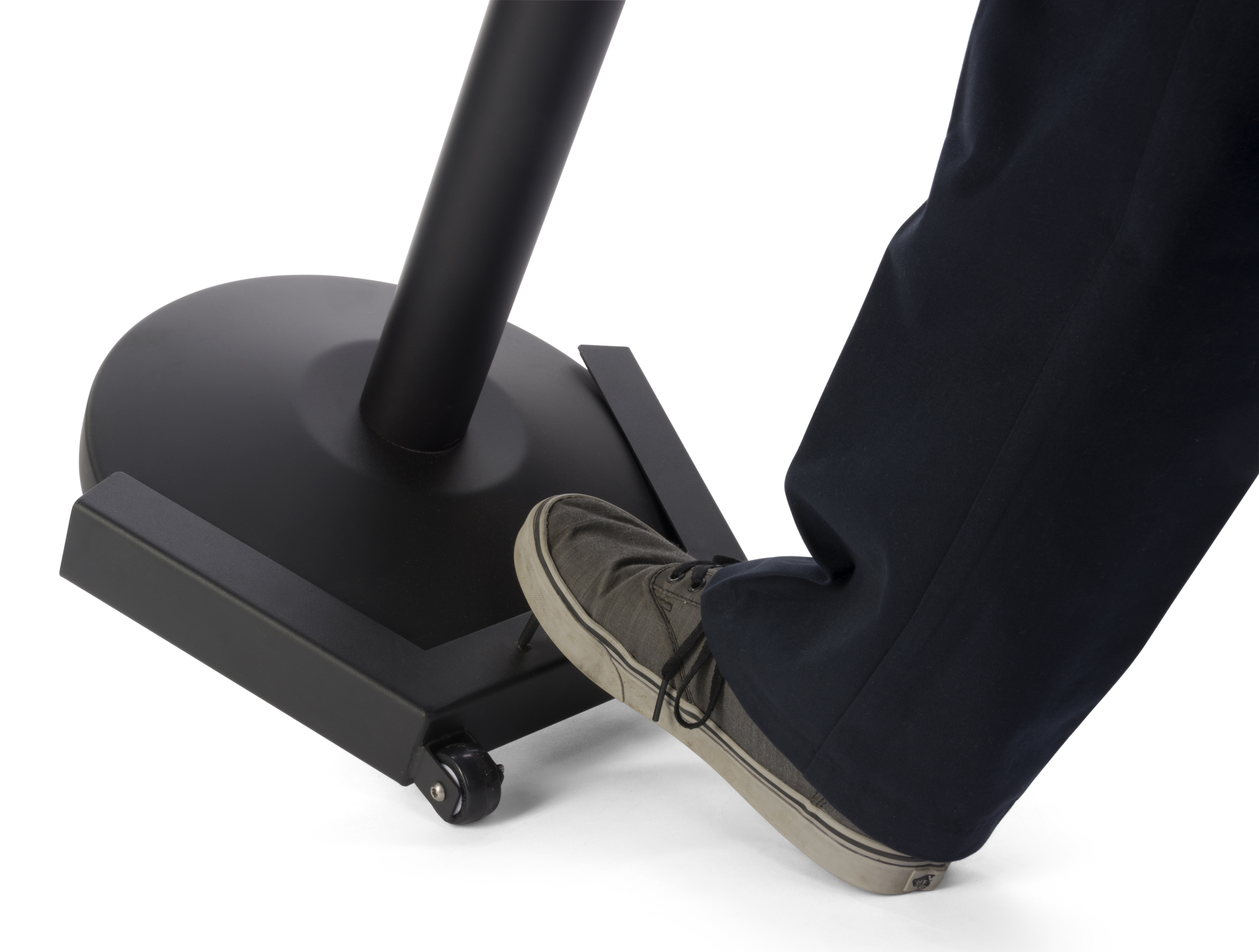 Stanchion Post Trolley | 2 Non-Locking Wheels | Displays2Go