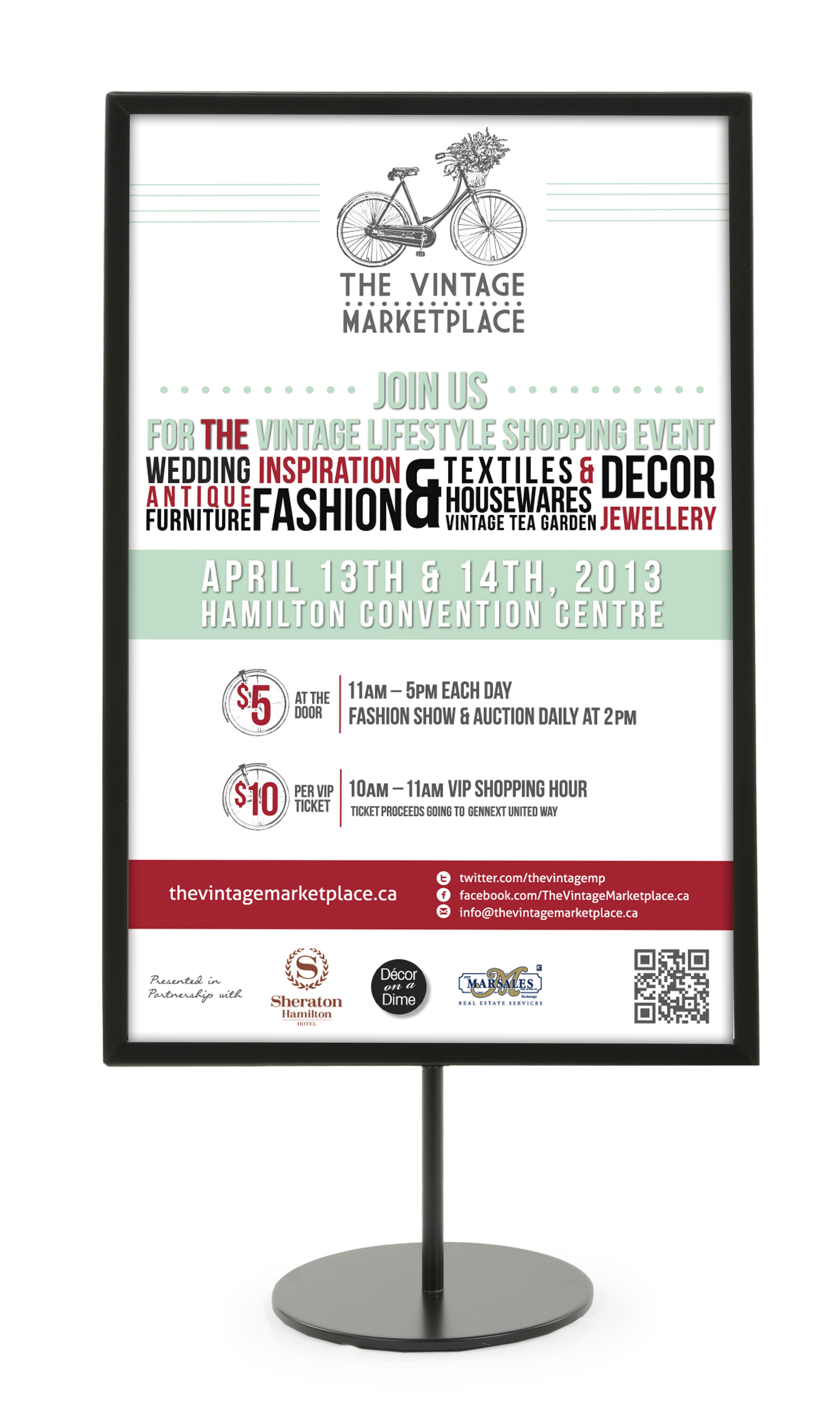 Portrait 11 x 17 Sign Holder | Top-Loading with Weighted Base | Displays2Go