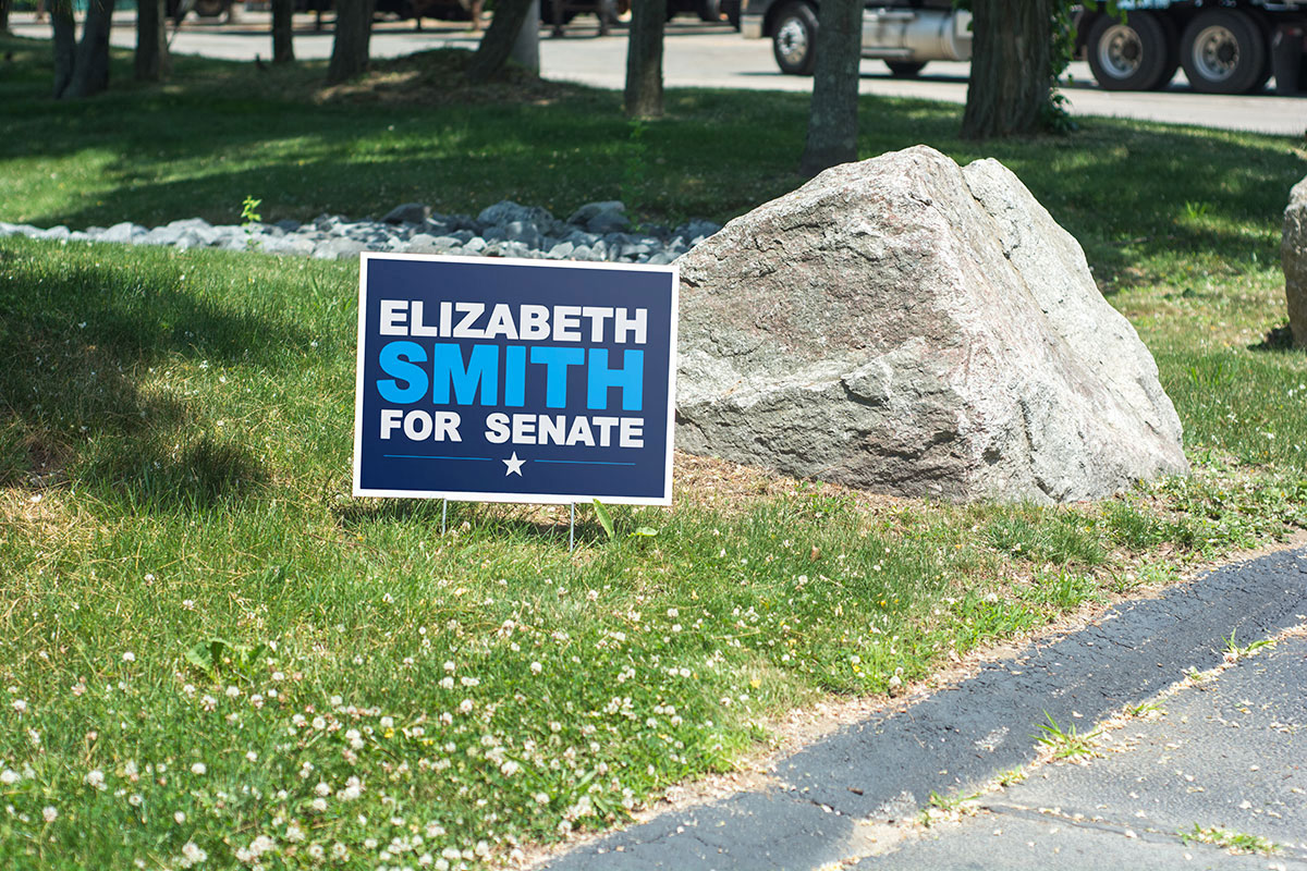 Lawn Sign Frame | Displays Double Sided Advertisements | Displays2Go