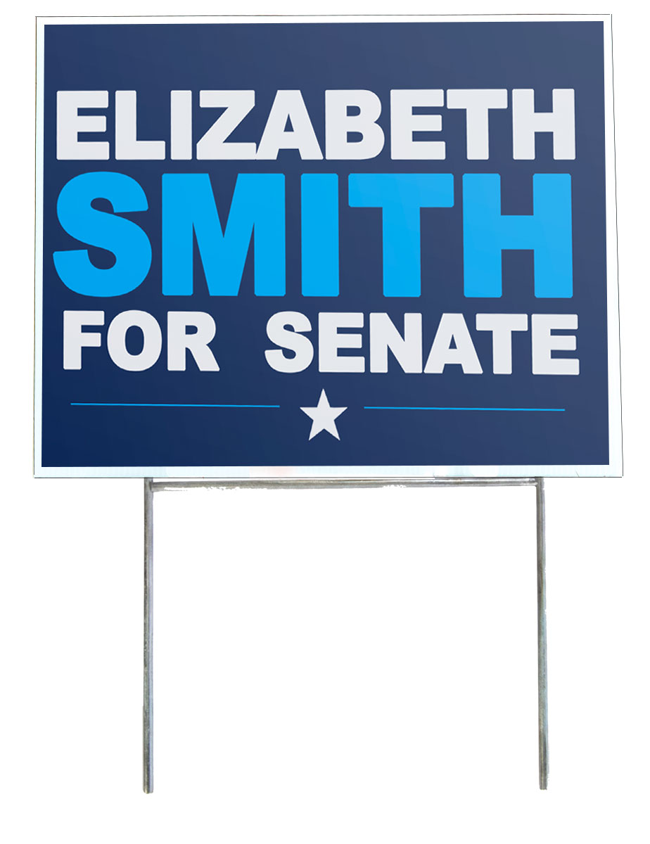 Lawn Sign Frame | Displays Double Sided Advertisements | Displays2Go
