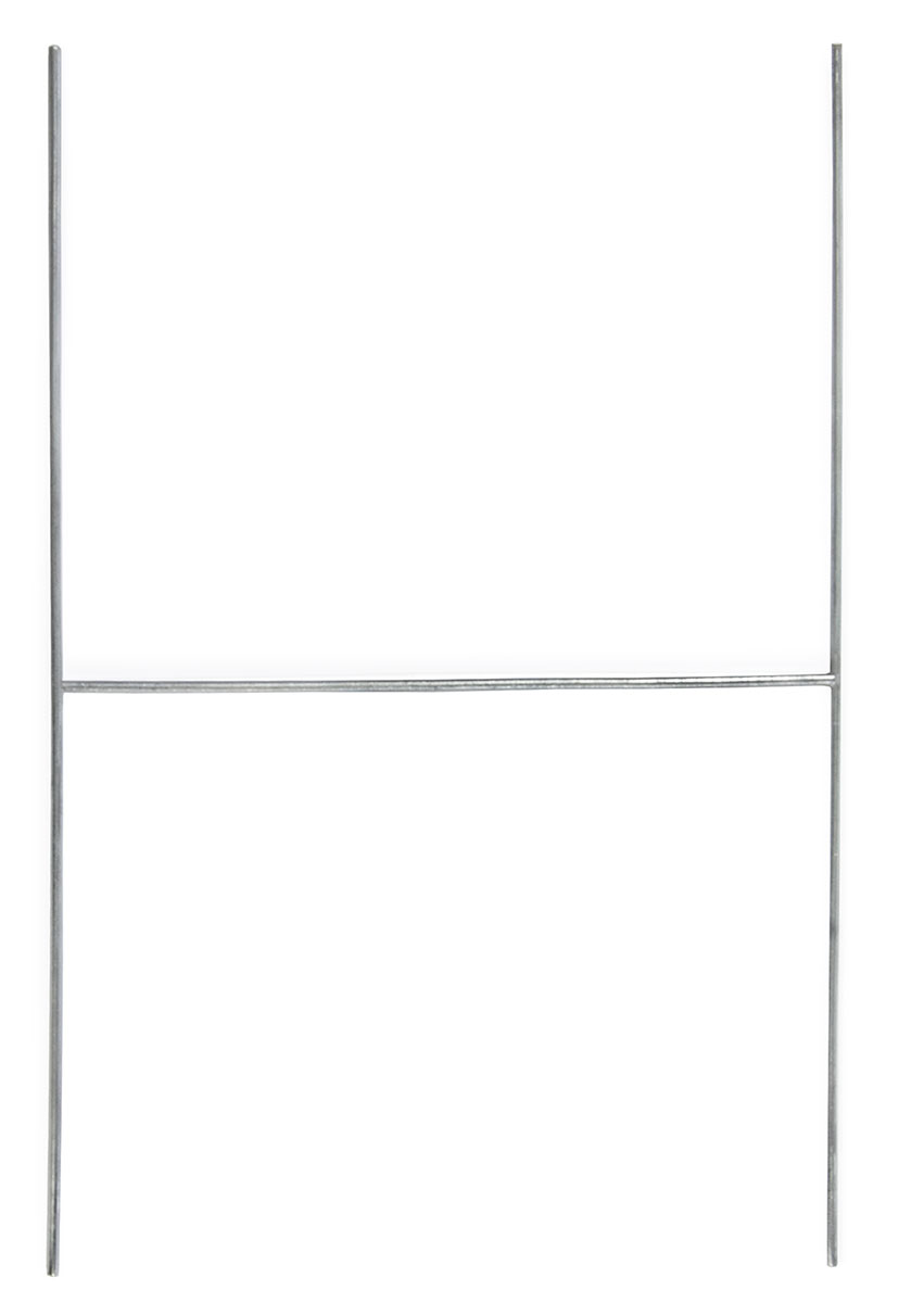 Real Estate Yard Sign Frame | (9) Gauge Steel with Silver Finish ...