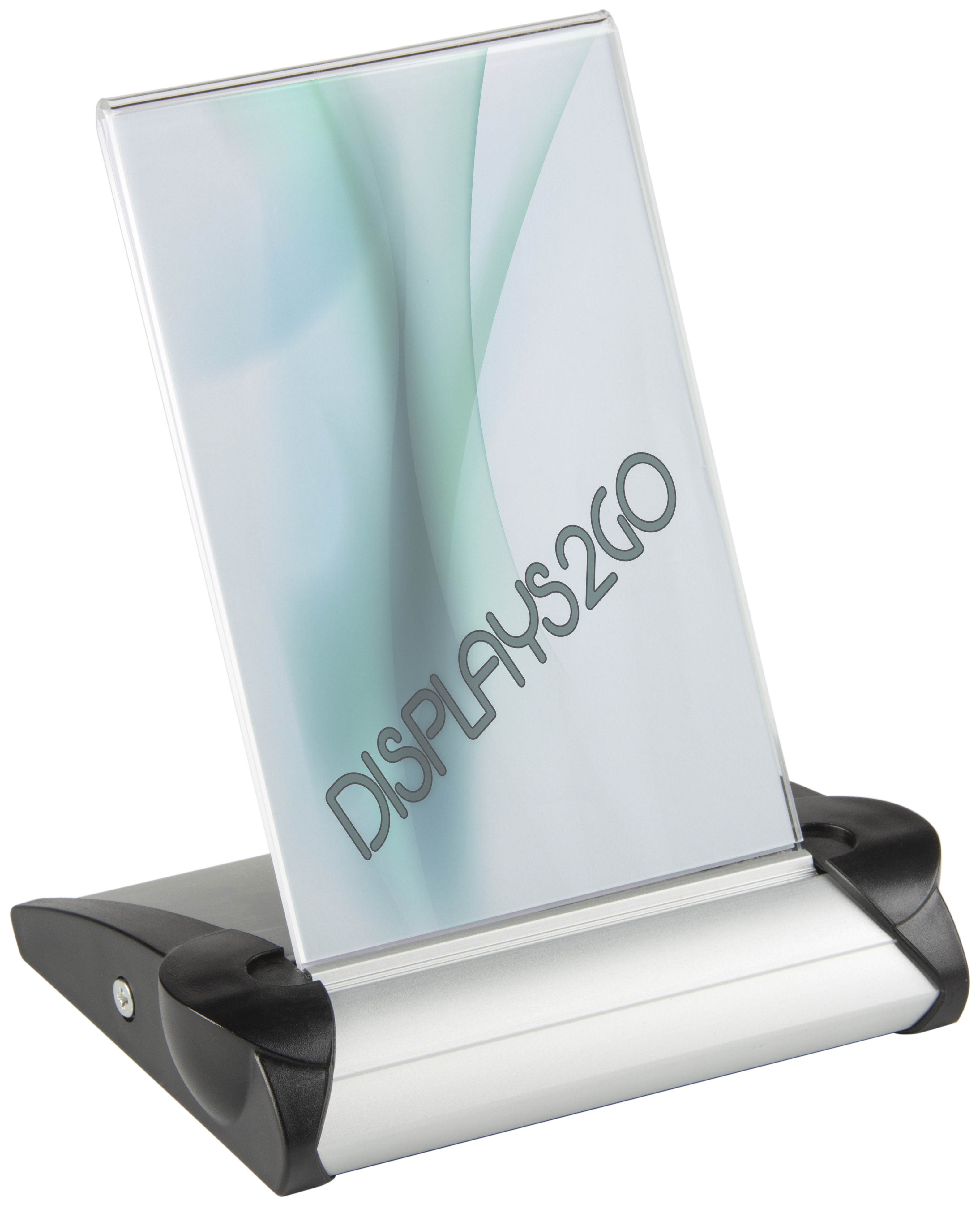 4” x 6” Adjustable Angle Sign Holder | 3 Set Positions | Displays2Go