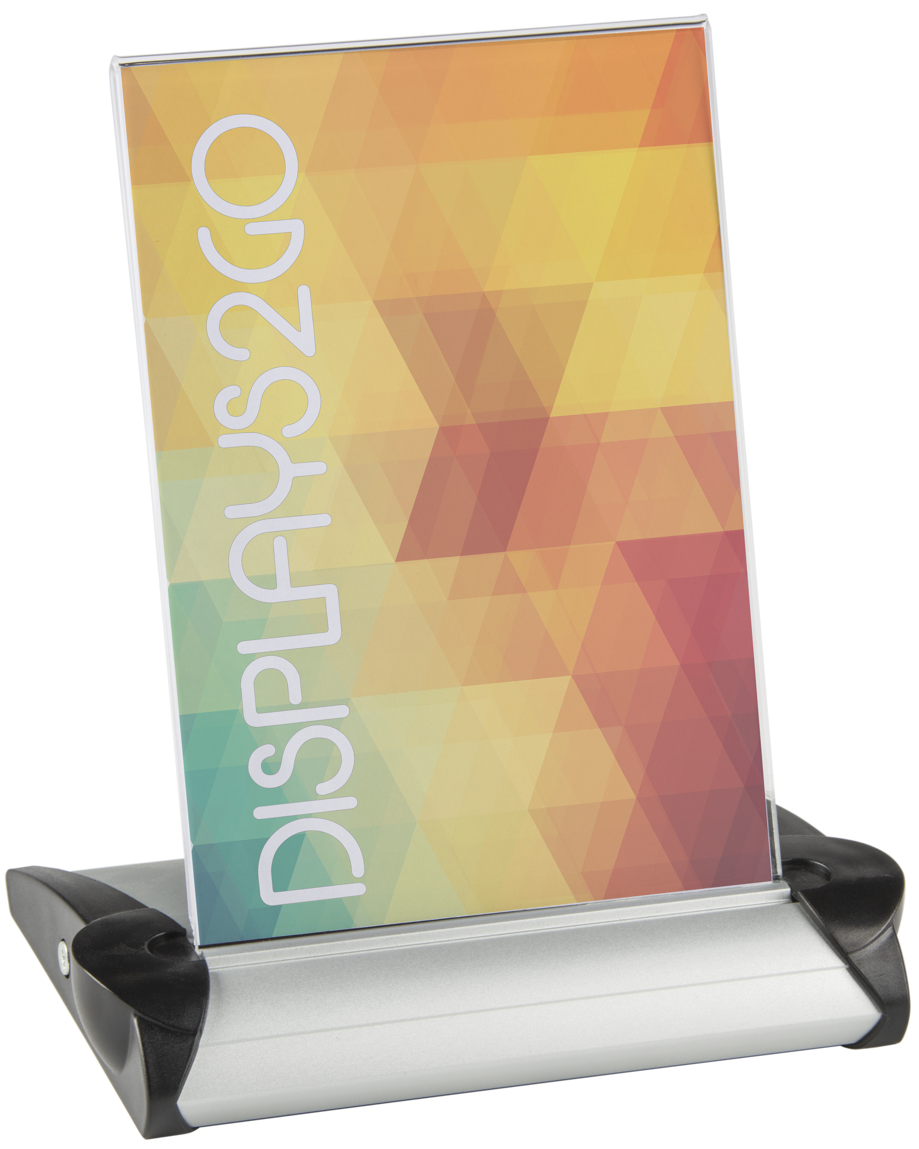 5” x 7” Adjustable Angle Sign Holder | Side Loading Acrylic Frame ...