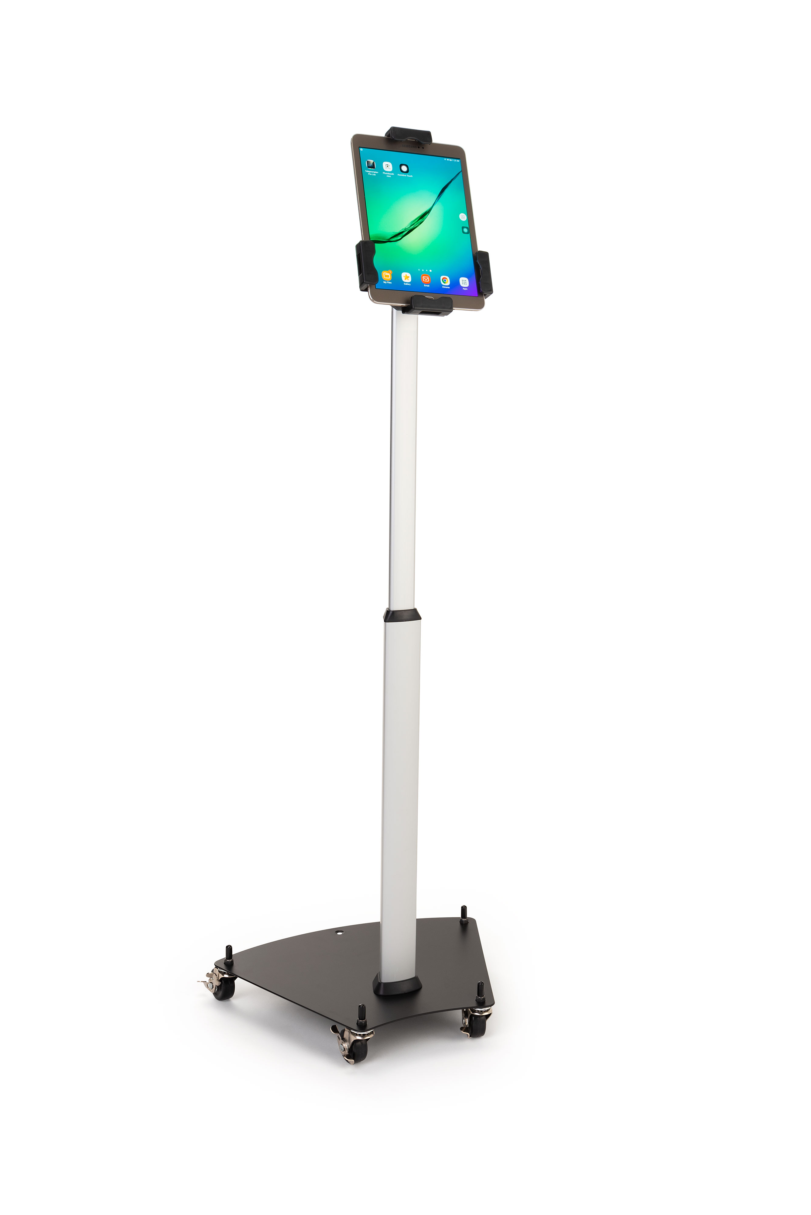 Rolling iPad Stand | Height Adjustable and Mobile | Displays2Go