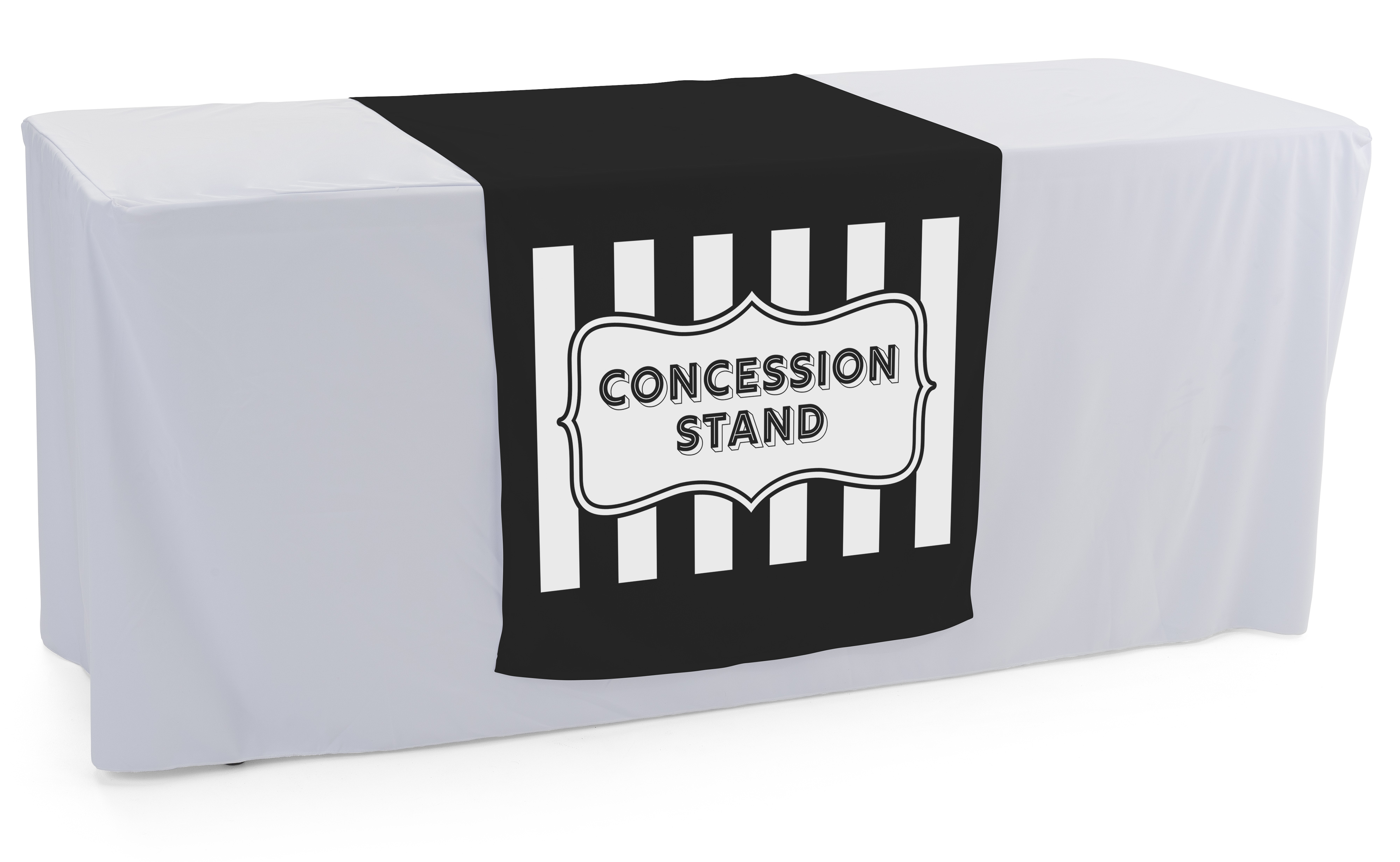 Printed Table Runner | Available in 13 Color Options | Displays2Go