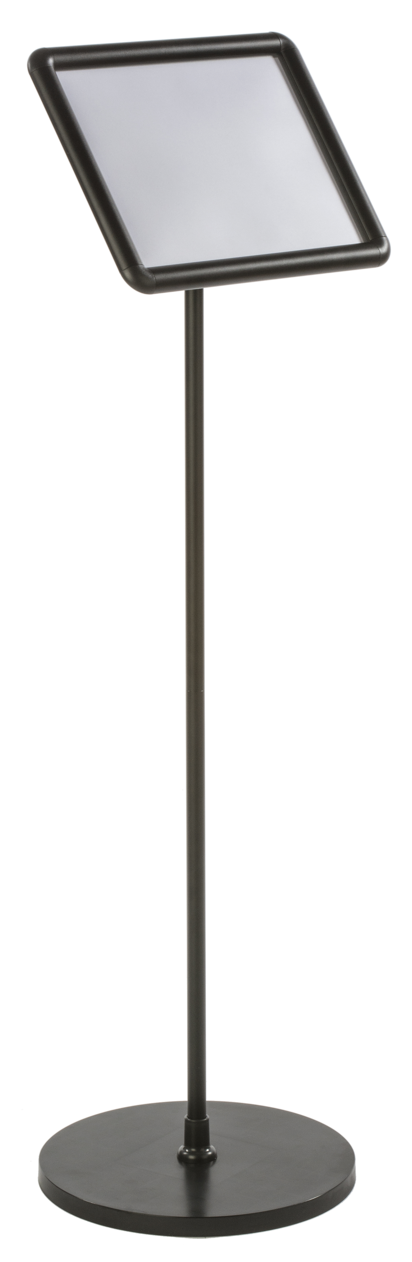 11 x 8.5 Black Snap Frame Stand | Non-Glare Protective Lense | Displays2Go