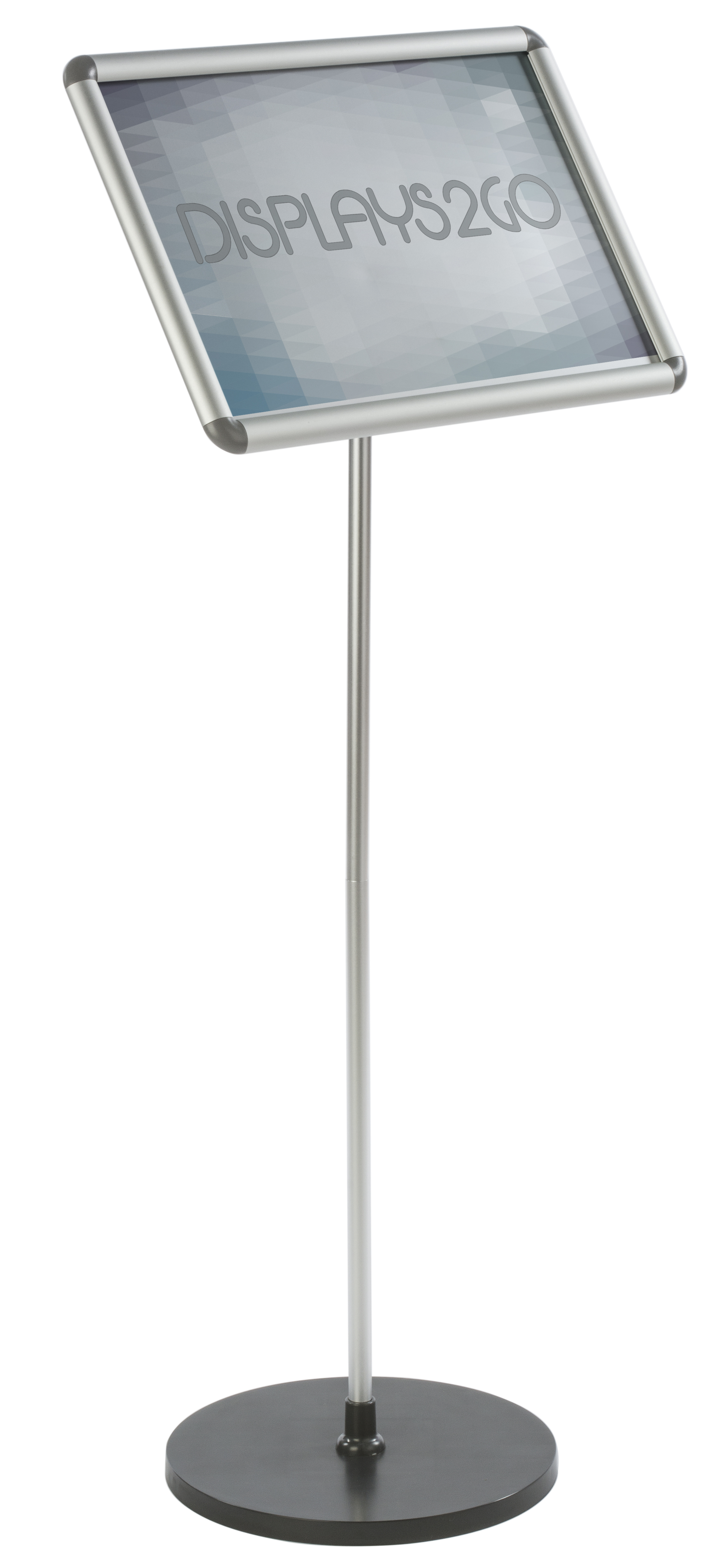 17 x 11 Silver Snap Frame Stand | Horizontal Display | Displays2Go
