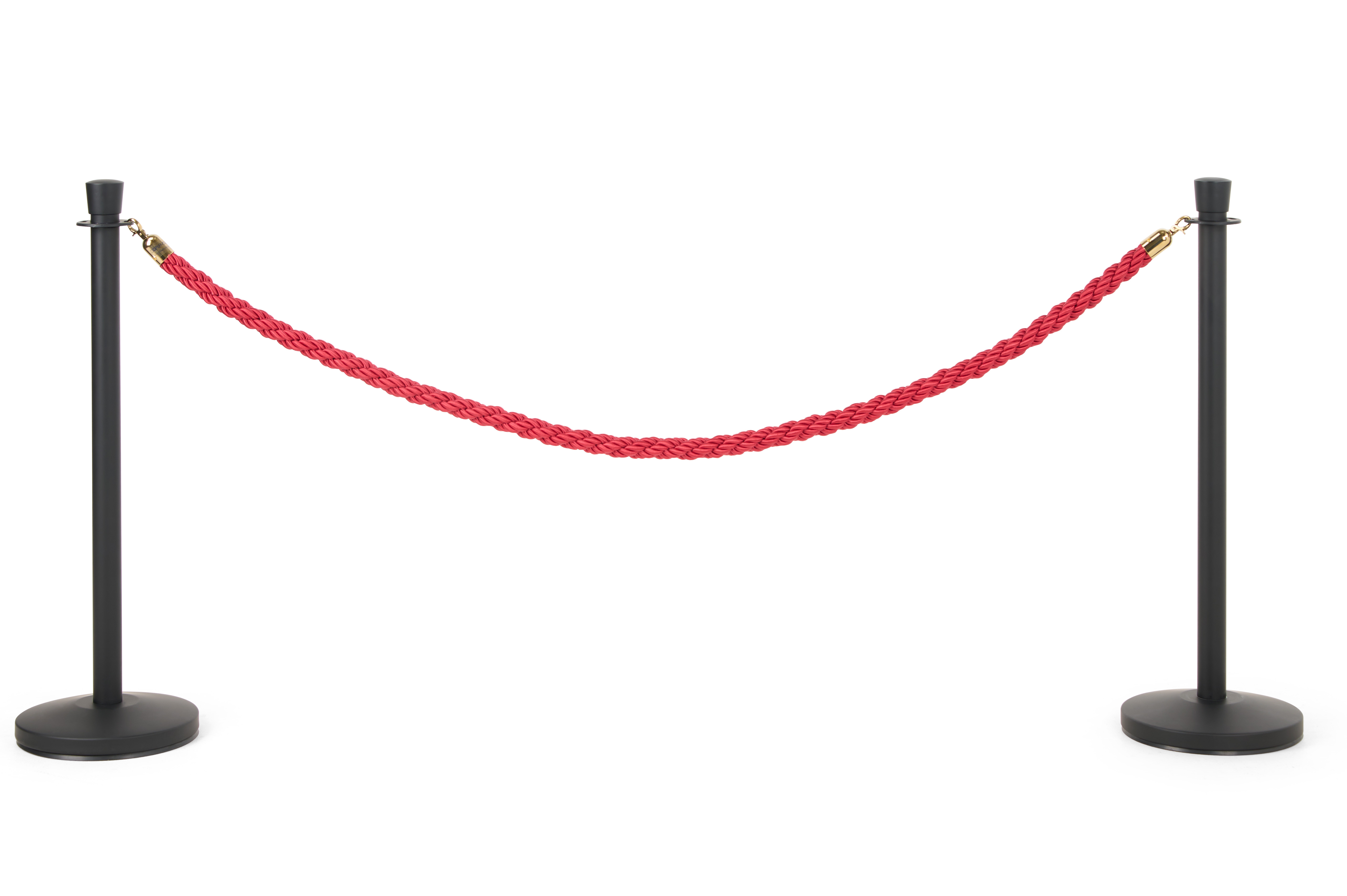 Stanchion Post | Tulip Top, Rope Sold Separately | Displays2Go