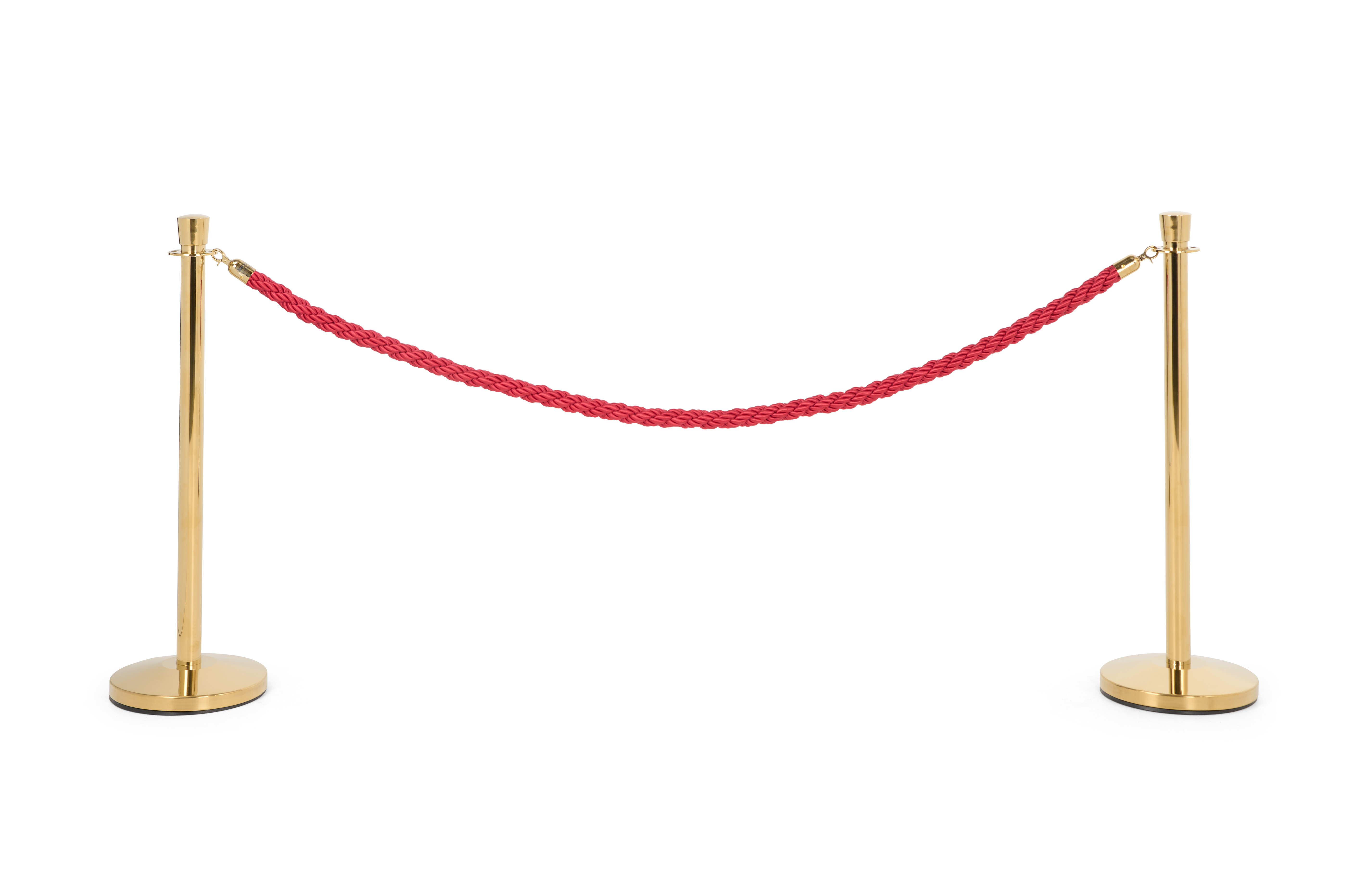 Stanchion Post | Tulip Top, Rope Sold Separately | Displays2Go