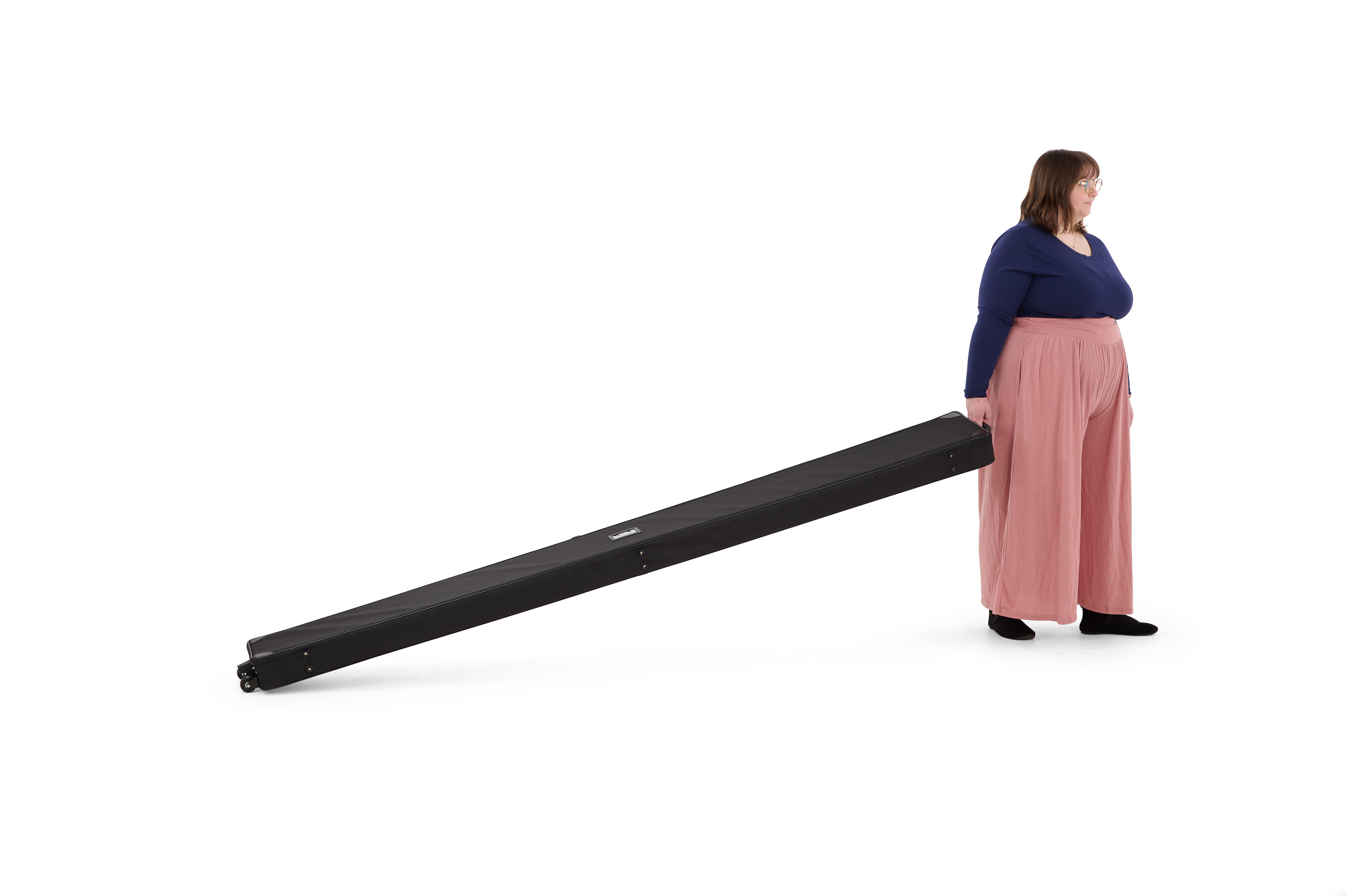 Custom Retractable Backdrop | 8’ Wide Pull-Up Backwall | Displays2Go