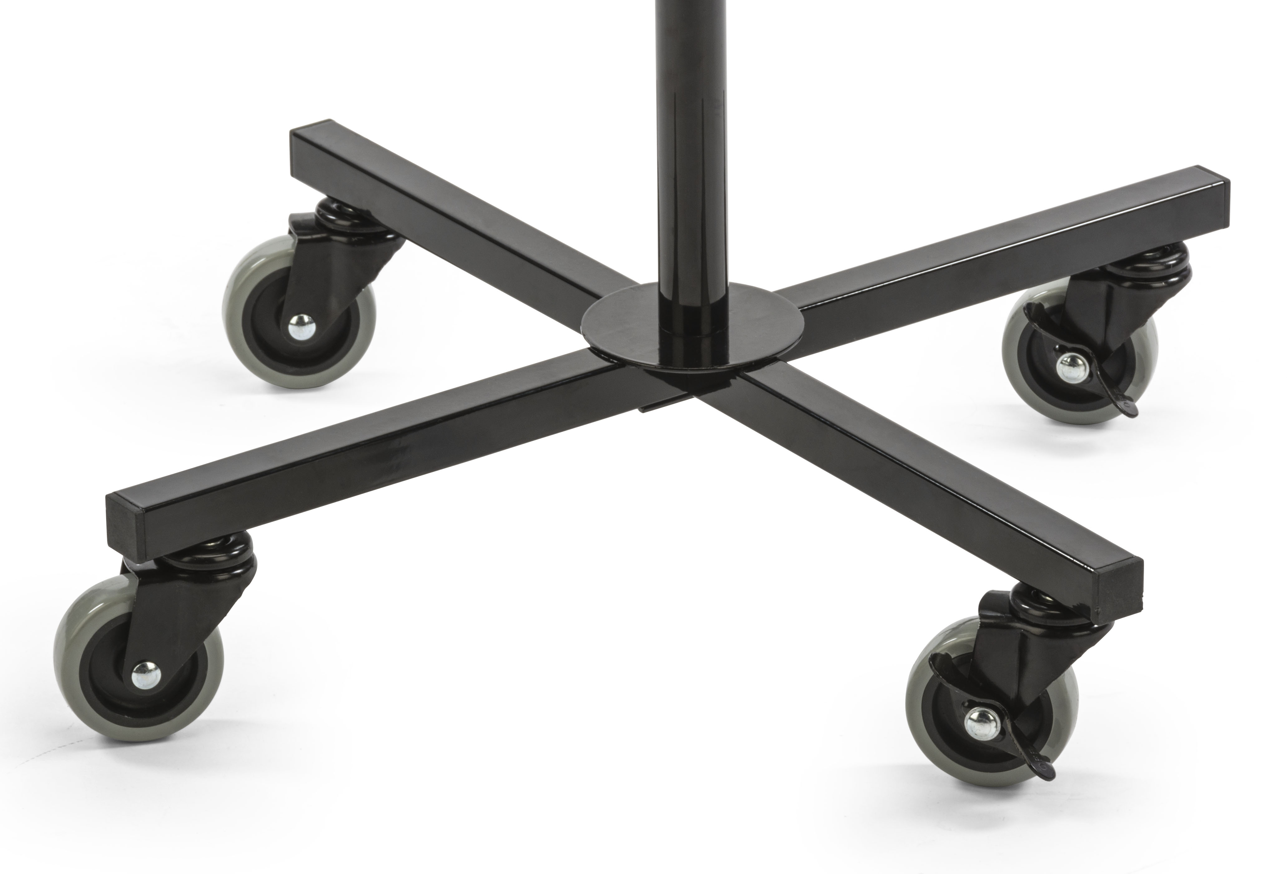 Rotating Grid Rack | Black Metal Wire Square 4 Sided Panel | Displays2Go