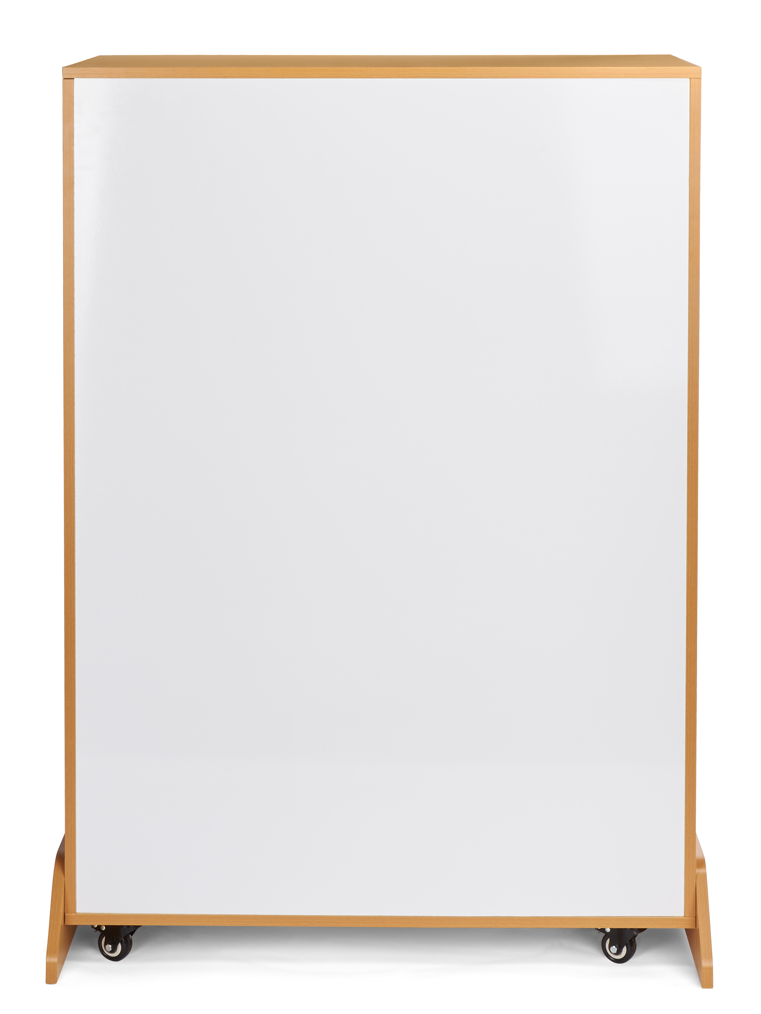 Mobile Cubby Storage Unit with Whiteboard Back | Locking Wheels ...