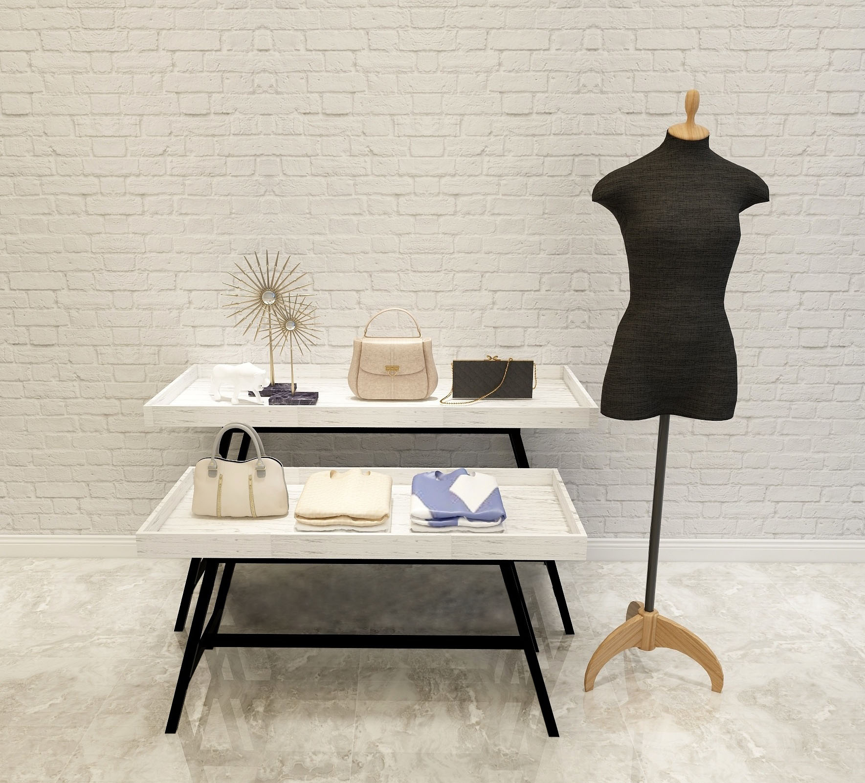 Store Dump Table | Merchandising Display with High-End Design | Displays2Go