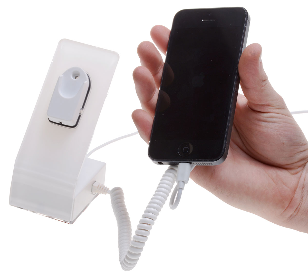 Cell Phone Security Tether | Anti-Theft Alarm Station | Displays2Go