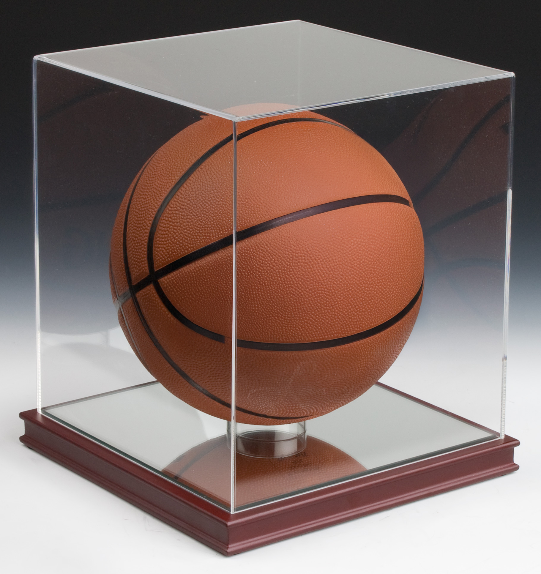 Sports Cases | Basketball or Soccer Ball Acrylic Display | Displays2Go