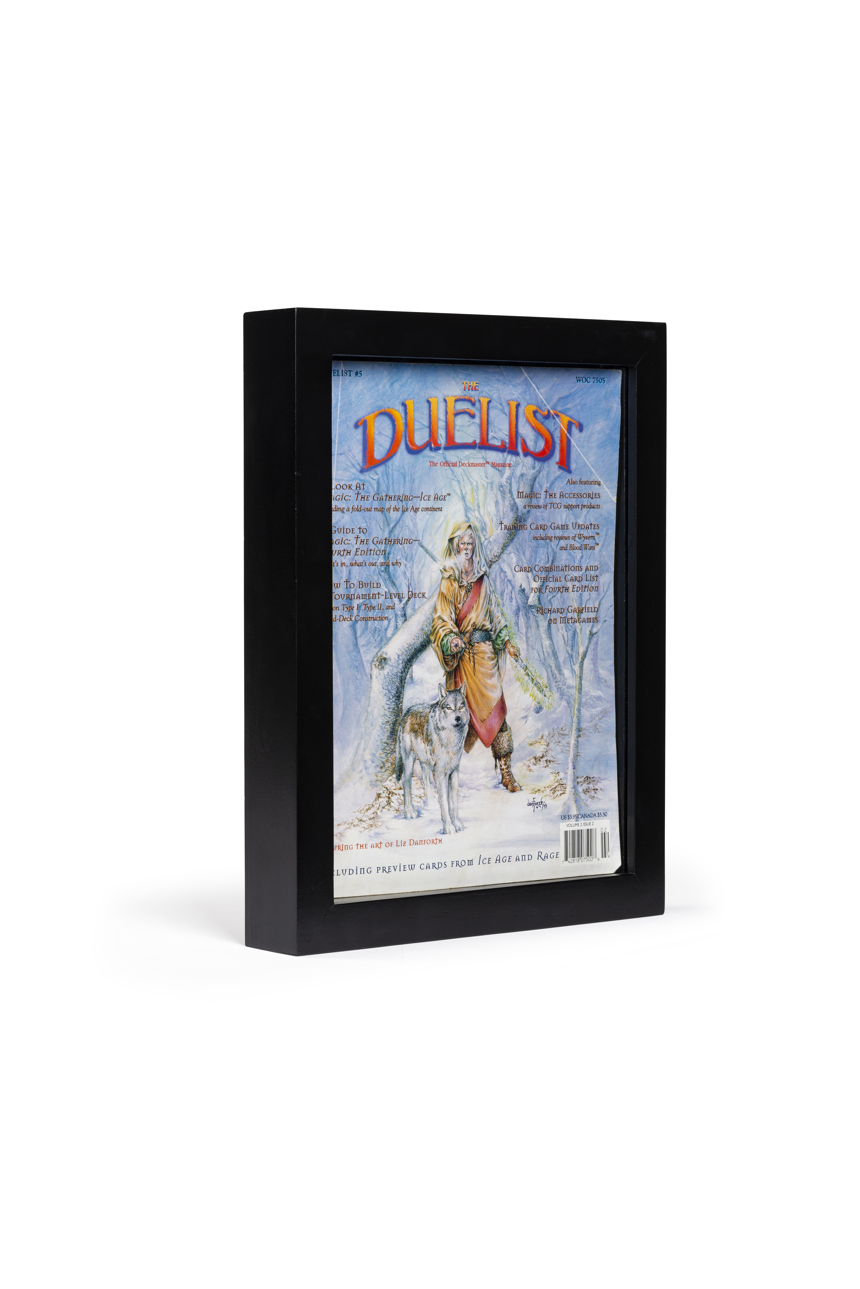 8.5 x 11 Frame for Magazine | Shadow Box w/ Black Painted Finish ...