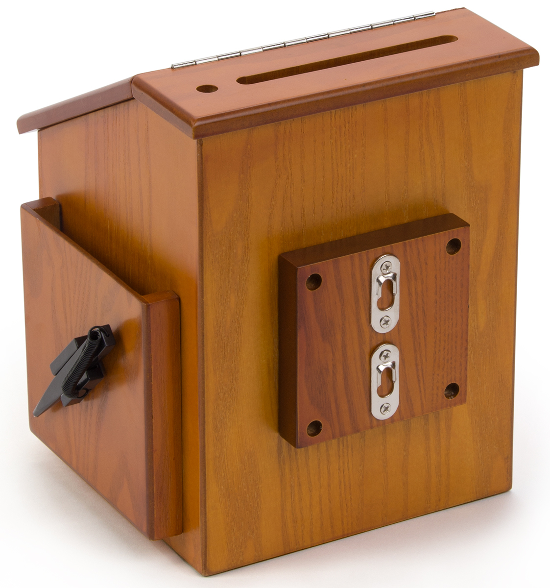 Wooden Comment Box | Locking Door & Ballot Pocket | Displays2Go