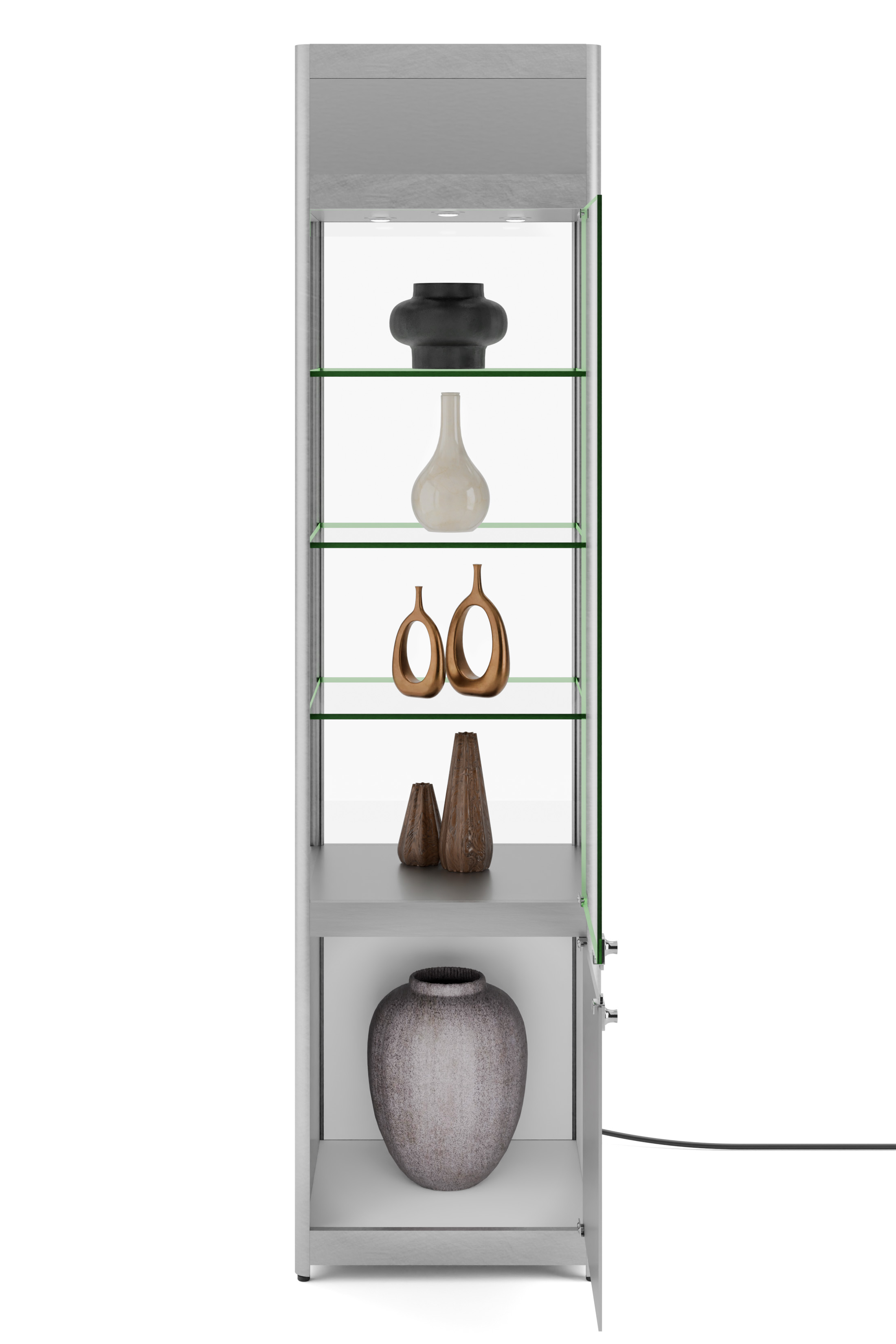 Light Up Retail Tower | LED Recessed Lighting | Displays2Go