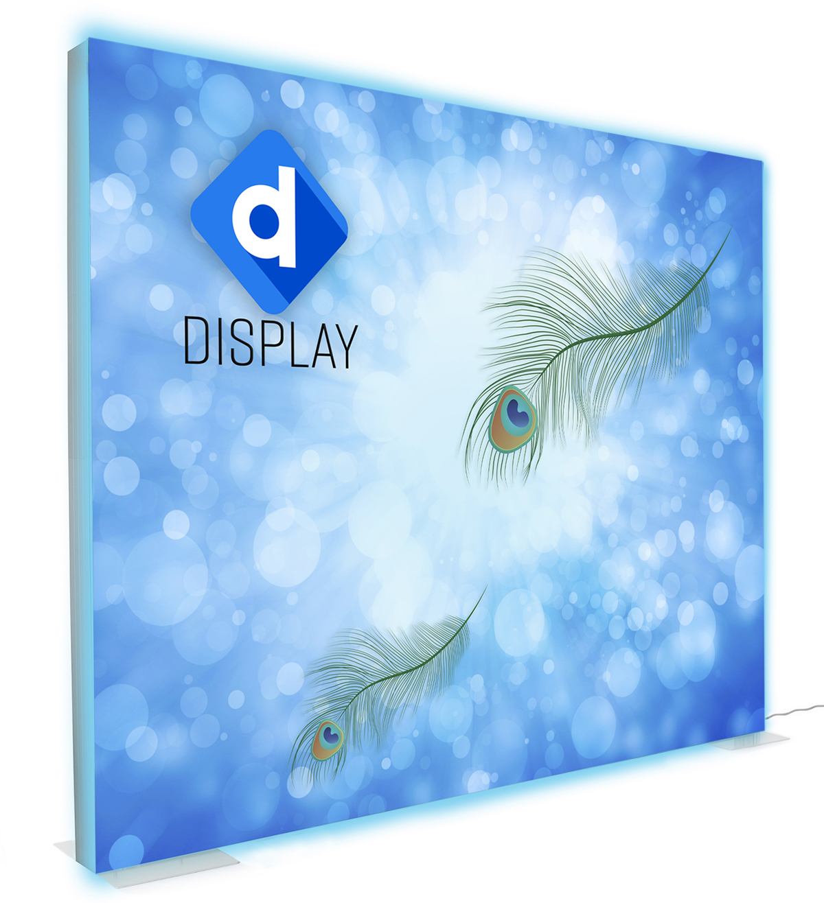 2-Sided SEG Fabric Backlit Wall | Full Color Custom Graphics | Displays2Go