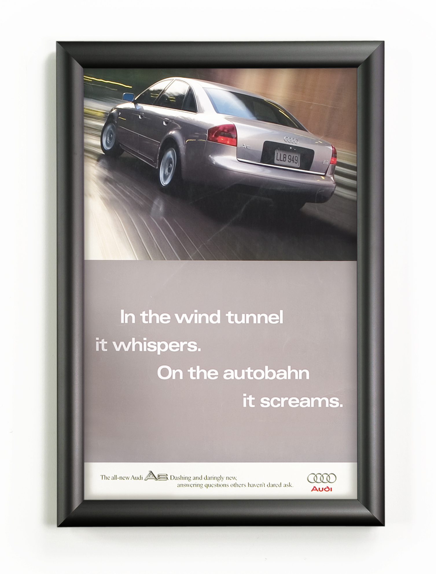 Black Aluminum Sign Frames with Swing Open Design | Displays2go