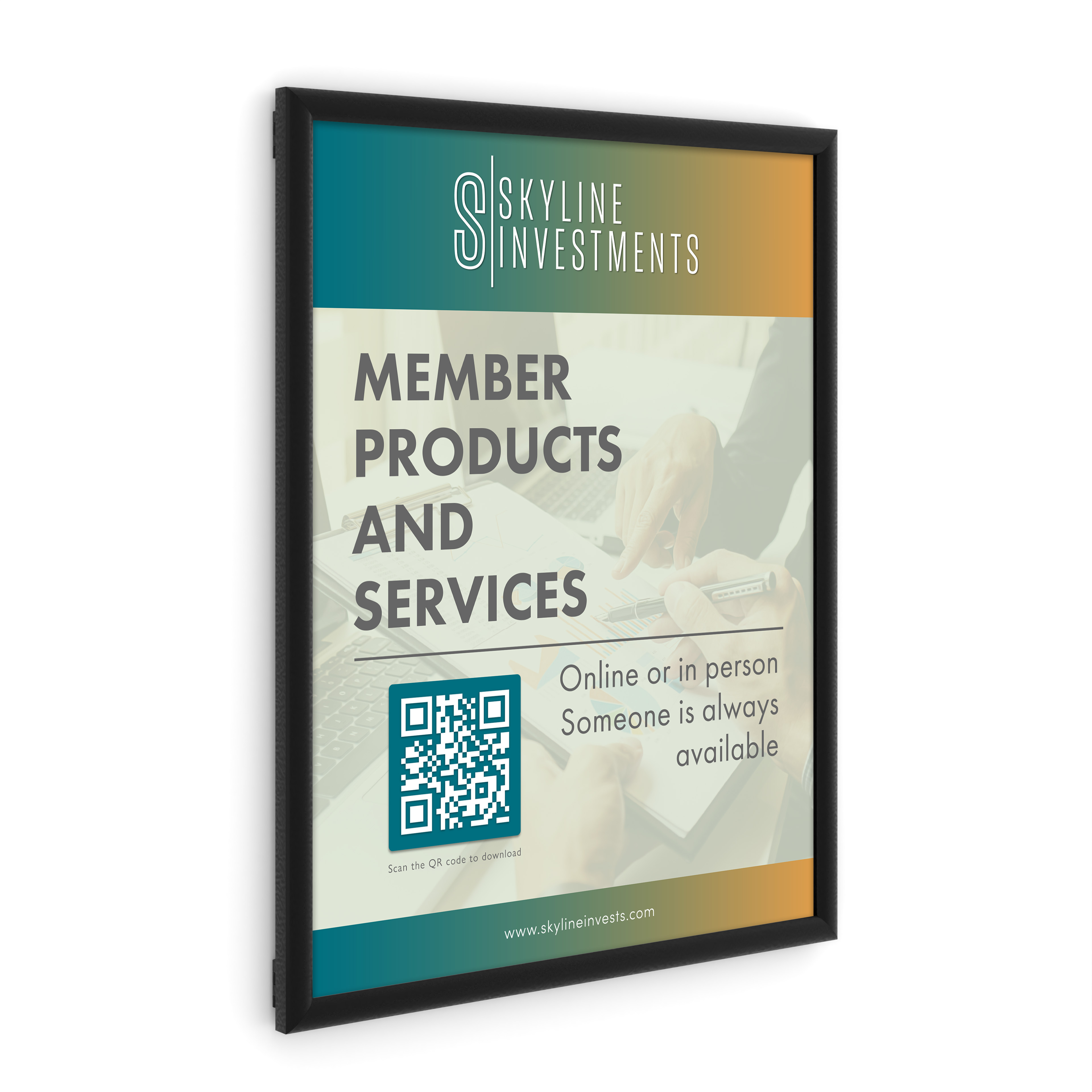 Swing Open Poster Frames | Displays2Go