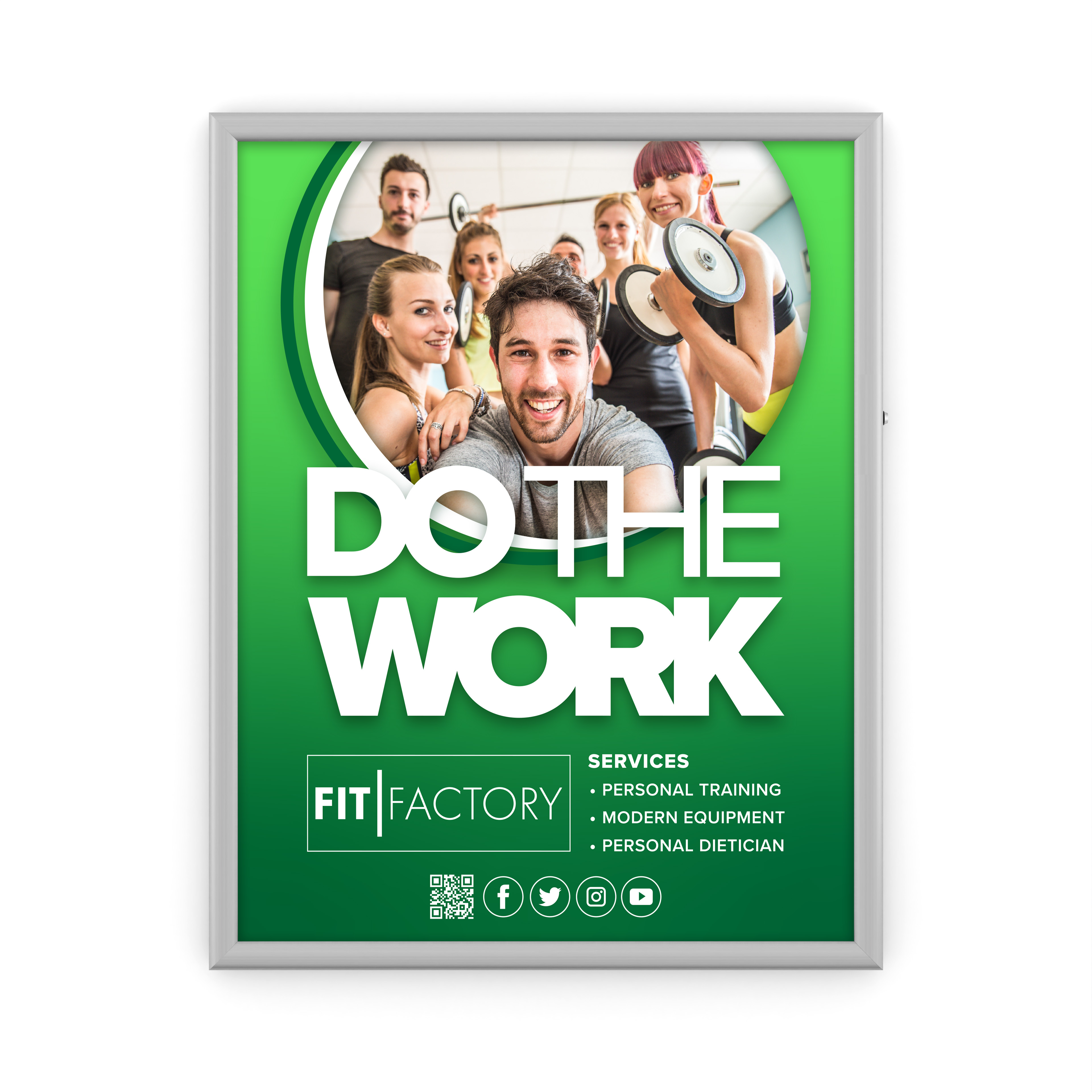 Locking Poster Frames | Displays2Go