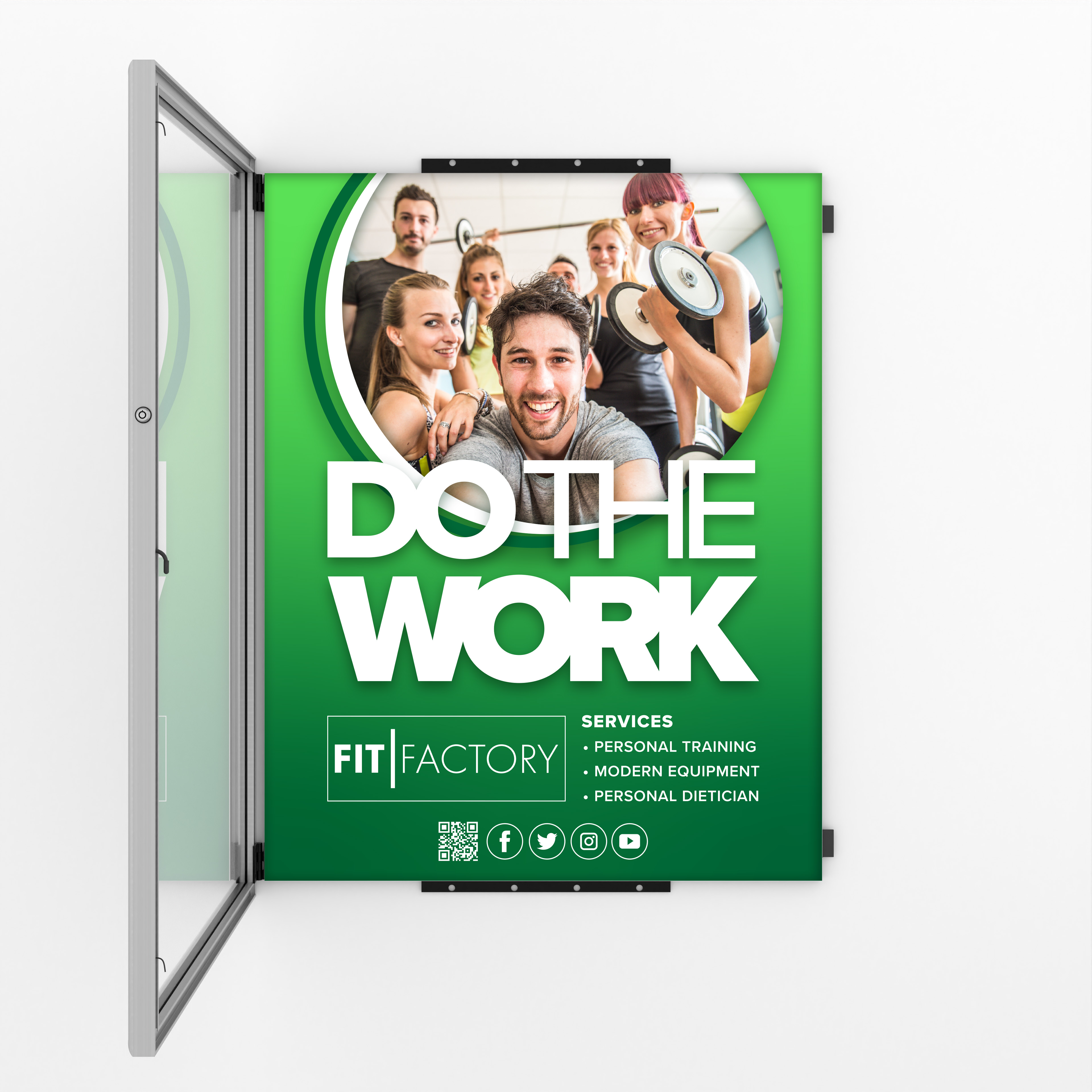 Locking Poster Frames | Displays2Go