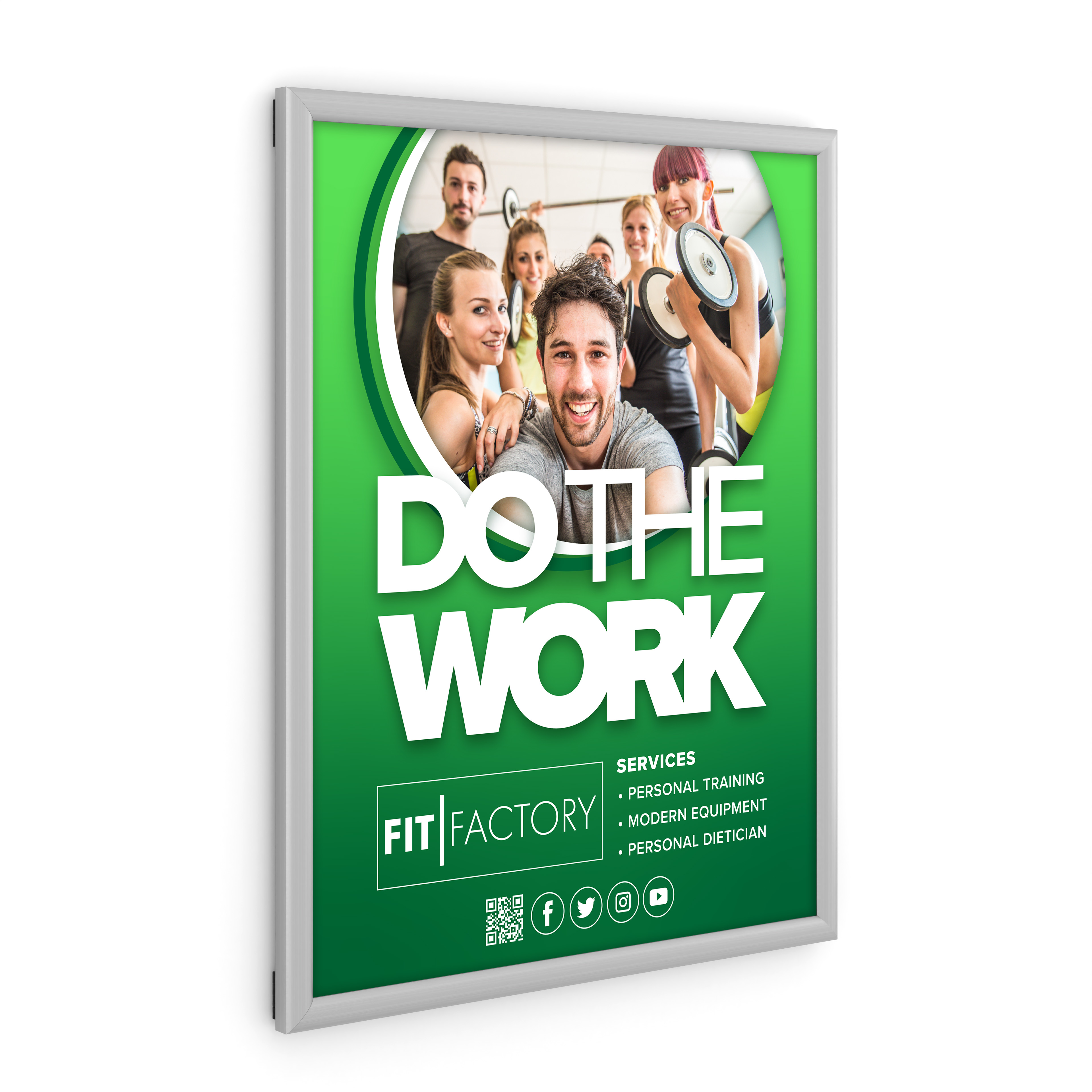 Locking Poster Frames | Displays2Go