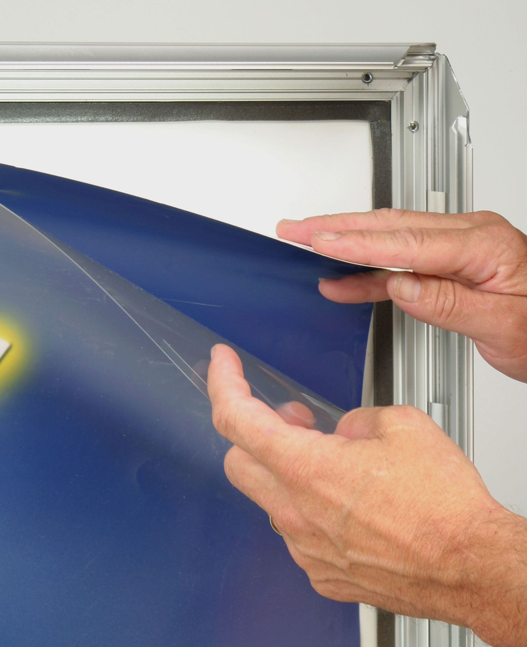 Pavement Signs | Large Snap Frames With Base Legs | Displays2Go