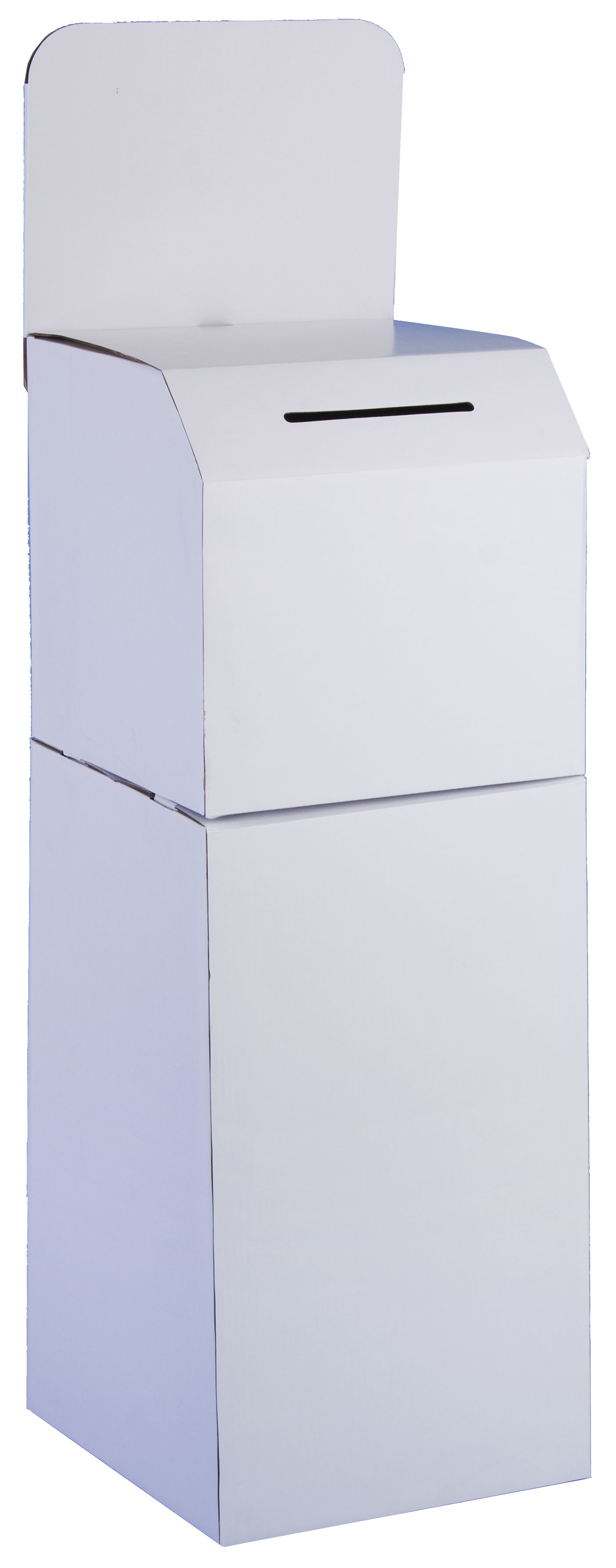 Floor Standing Donation Box | Cardboard Construction | Displays2Go