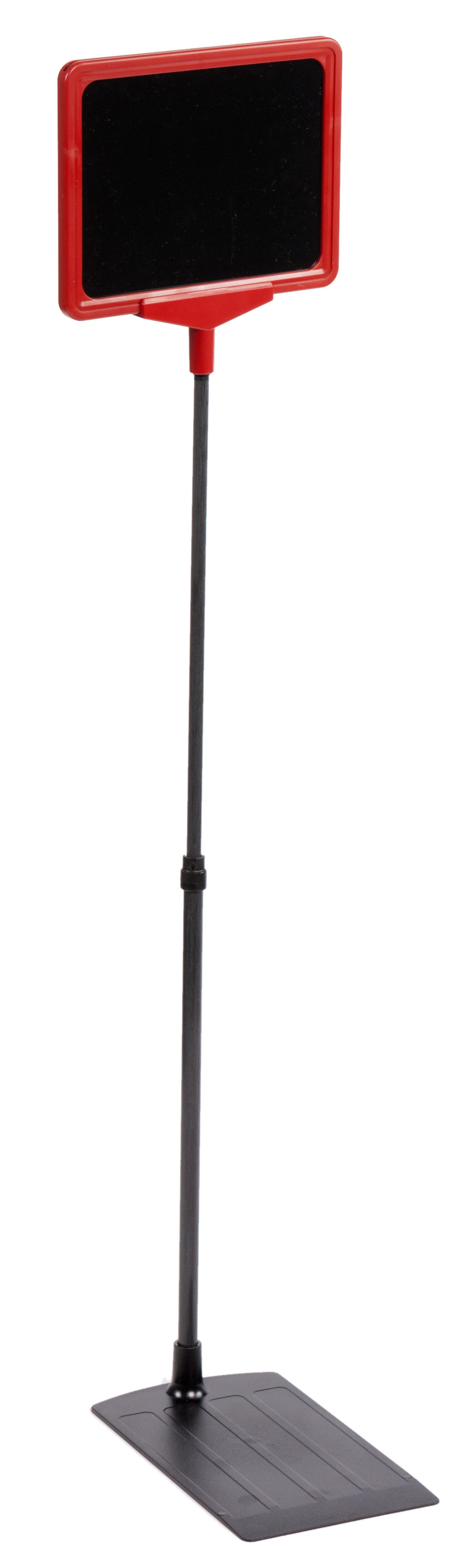 Red Showcard Display Stand | Adjustable Write-on Signage | Displays2Go