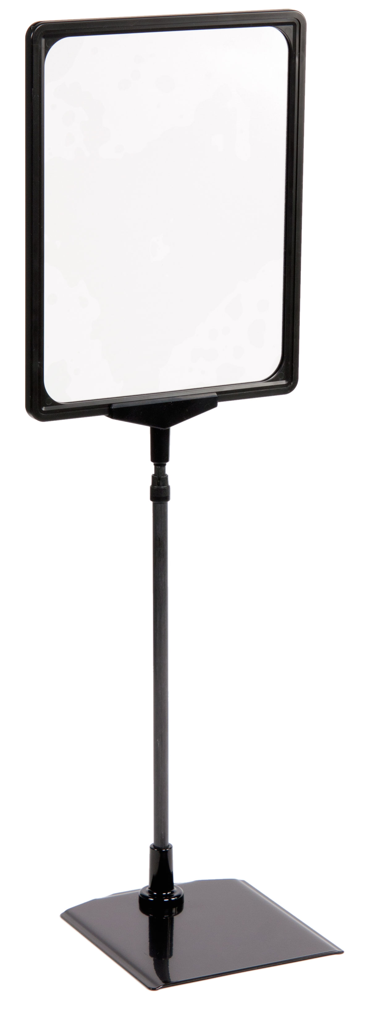 Black Slide-In Poster Holder Stand | For Tabletop/Floorstanding ...