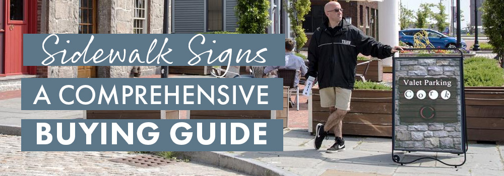 How to Choose the Right Sidewalk Sign | Displays2Go